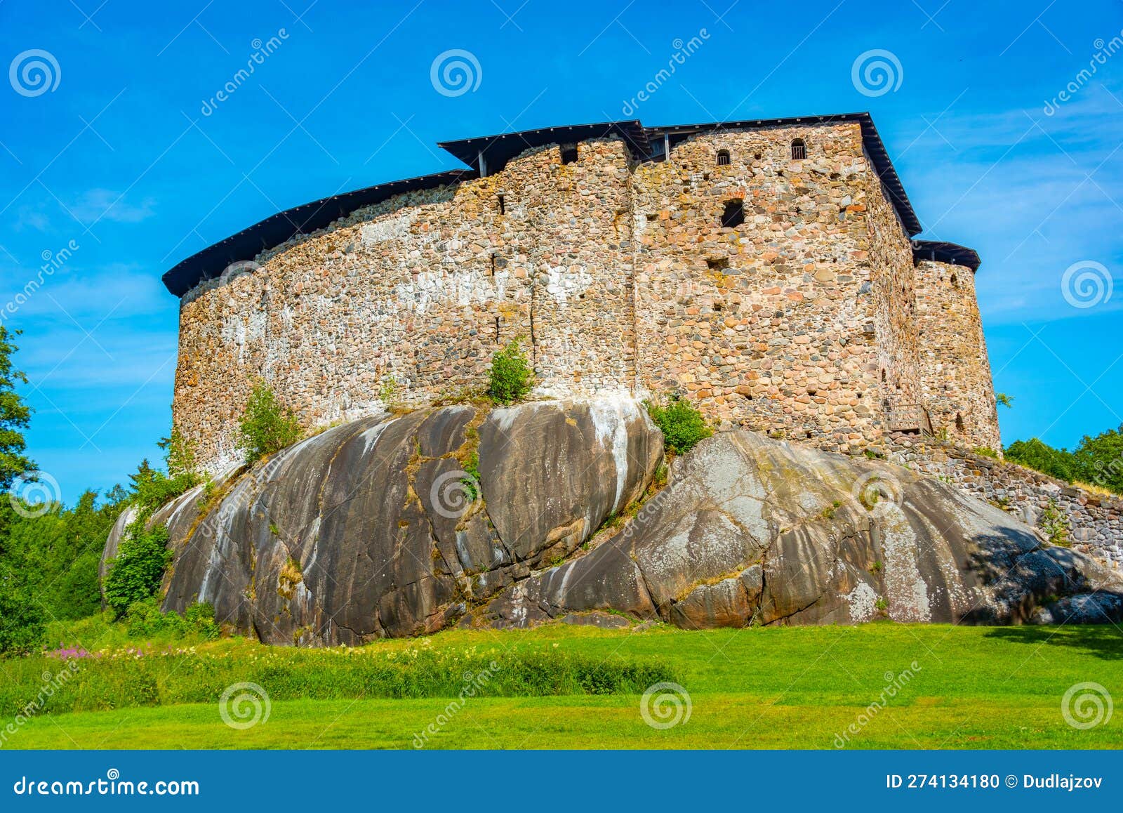 Raseborg Castle Ruins in Finland Stock Photo - Image of ancient ...