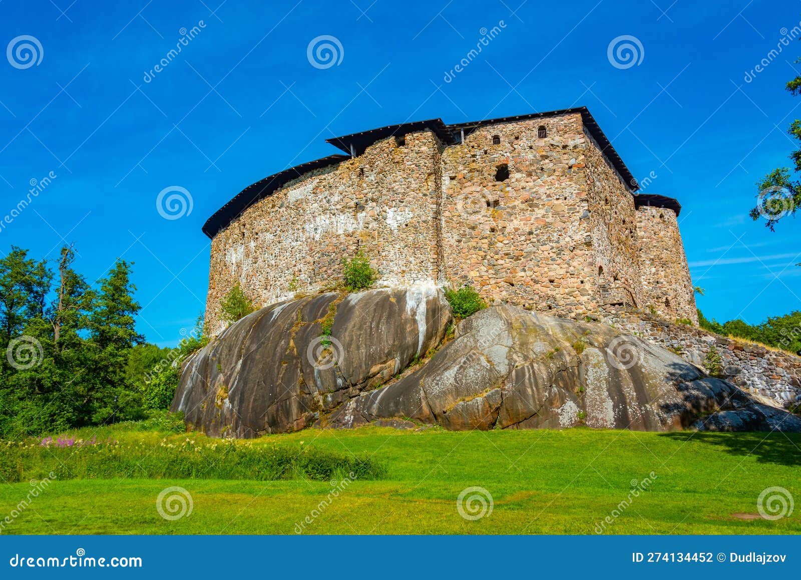 Raseborg Castle Ruins in Finland Stock Photo - Image of fort, ancient ...