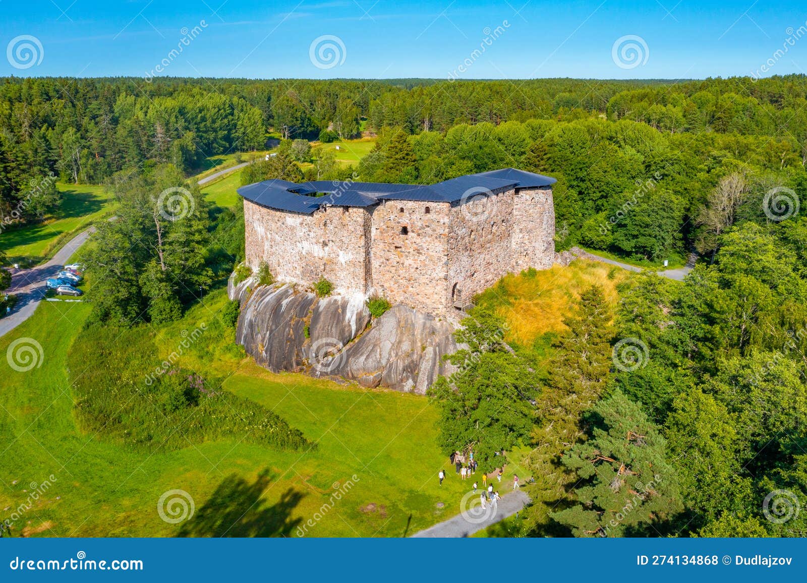 Raseborg Castle Ruins in Finland Stock Photo - Image of castle ...