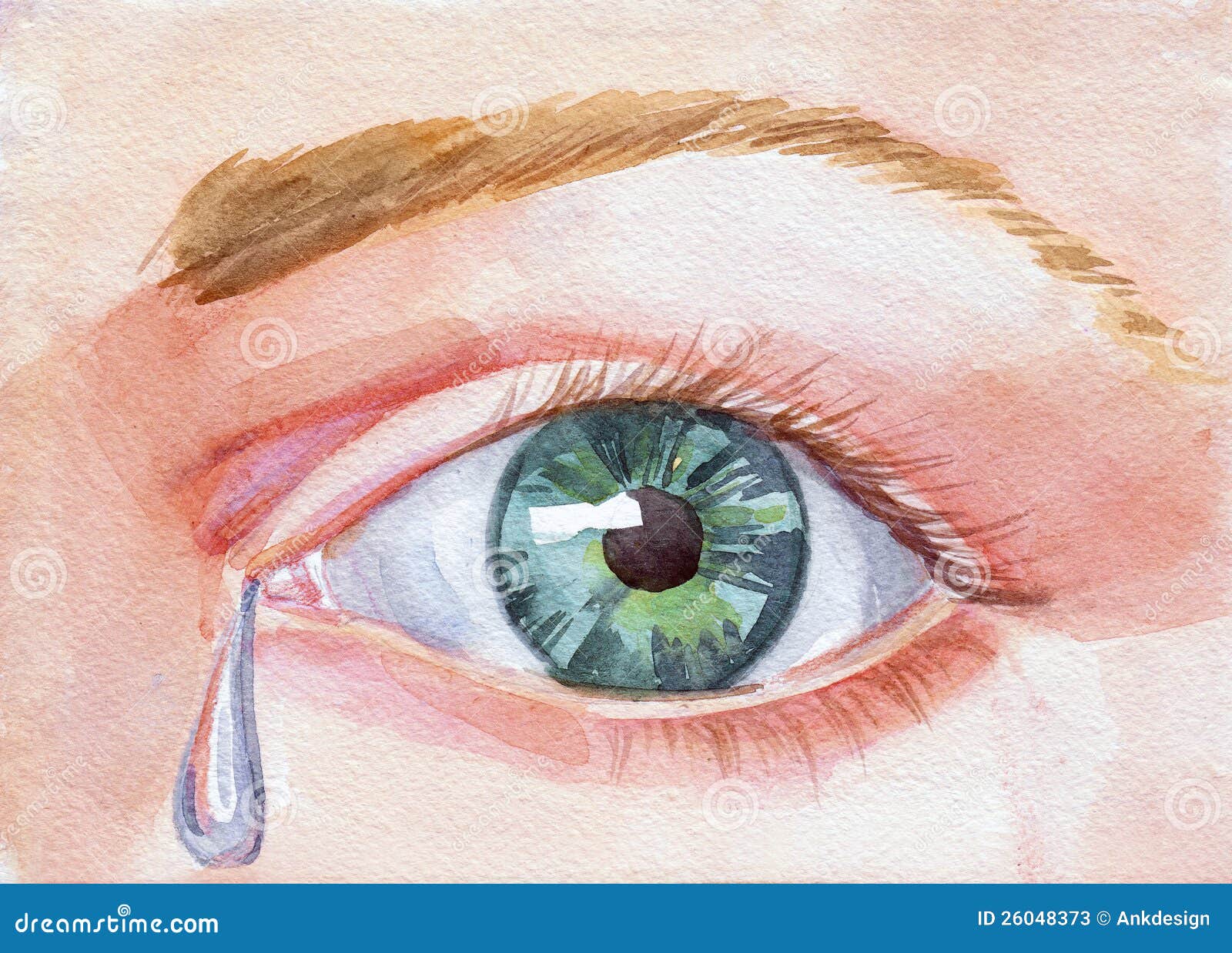 Rasgón stock de ilustración. Ilustración de fluir, culpabilidad - 26048373