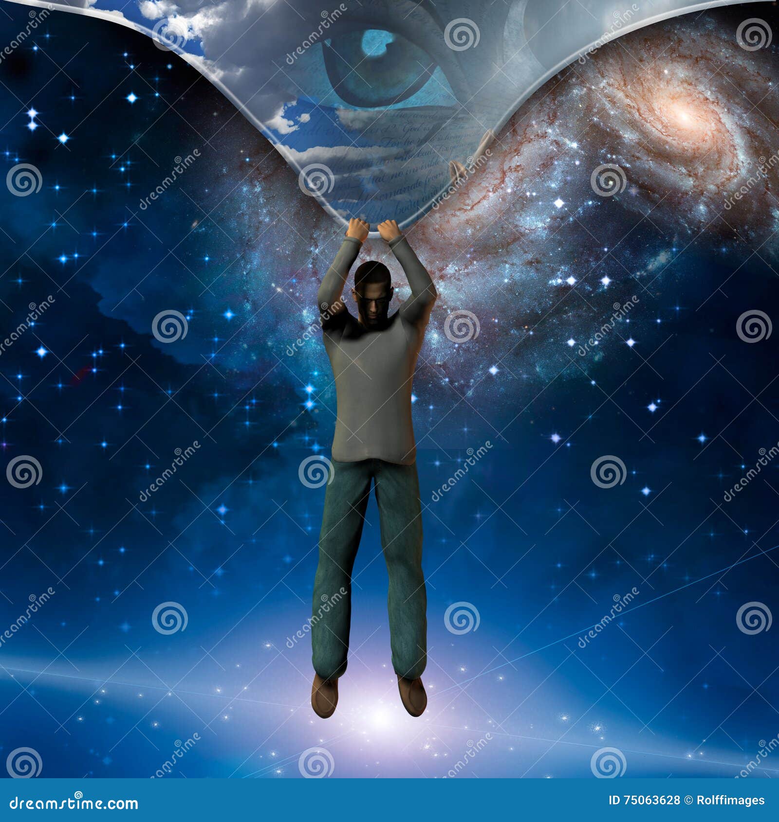 RASGÓN stock de ilustración. Ilustración de idea, azul - 75063628