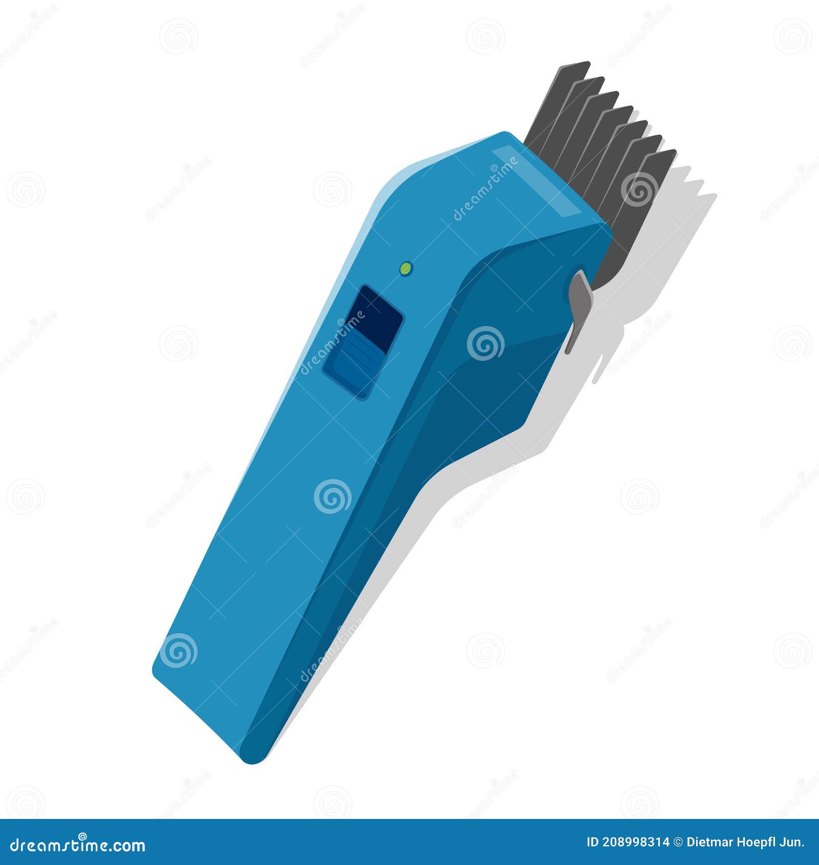 Cartoon Illustration of an Electric Shaver Stock Illustration ...