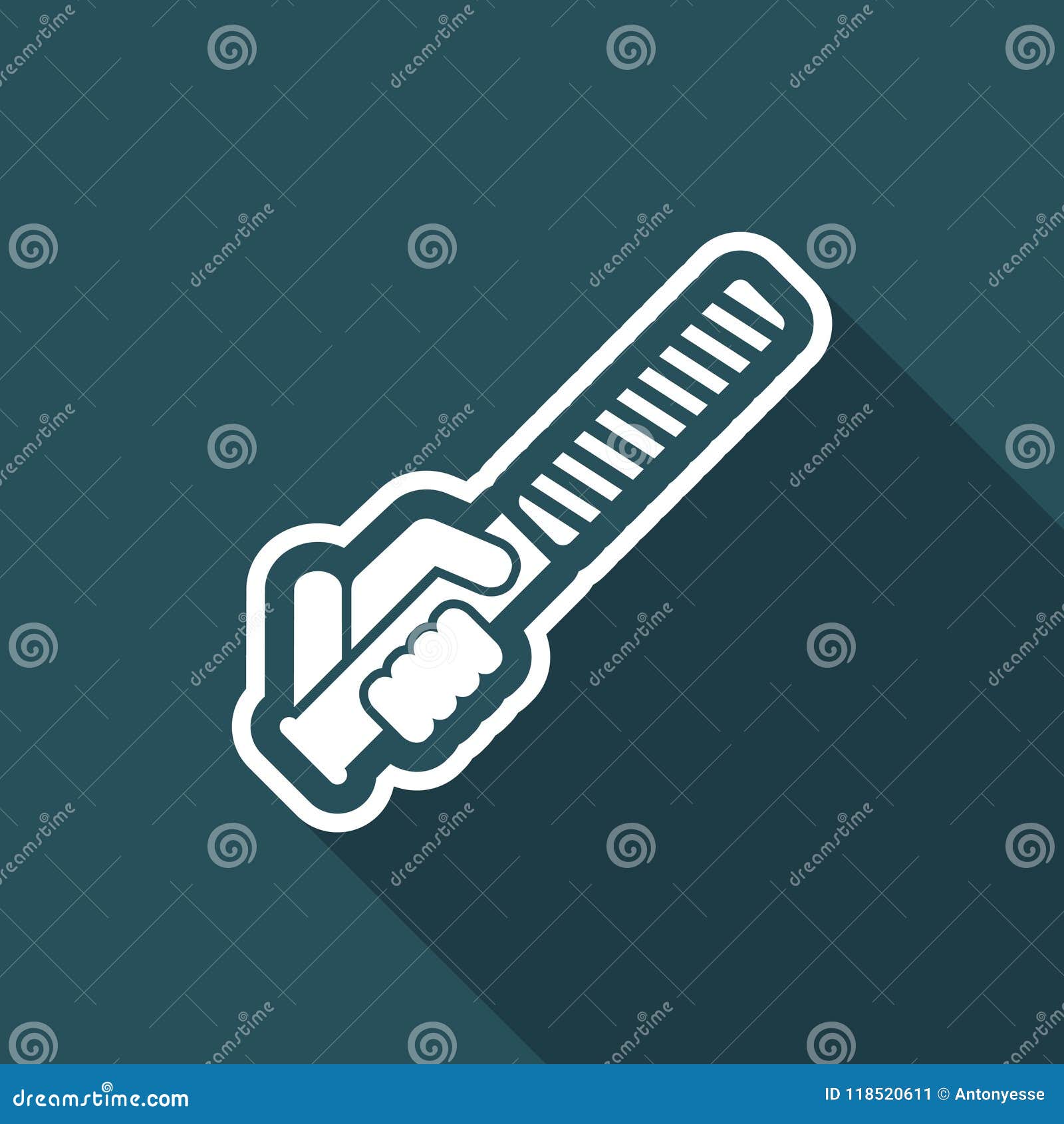 Rasp icon stock vector. Illustration of joiner, construct - 118520611