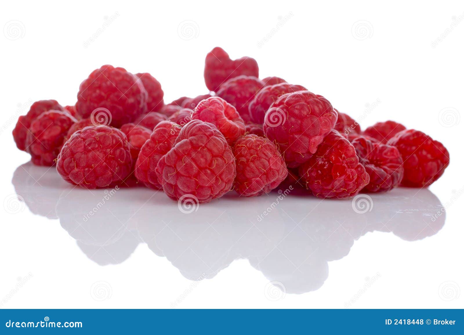 Raspberries stock photo. Image of dessert, fruits, eatable - 2418448