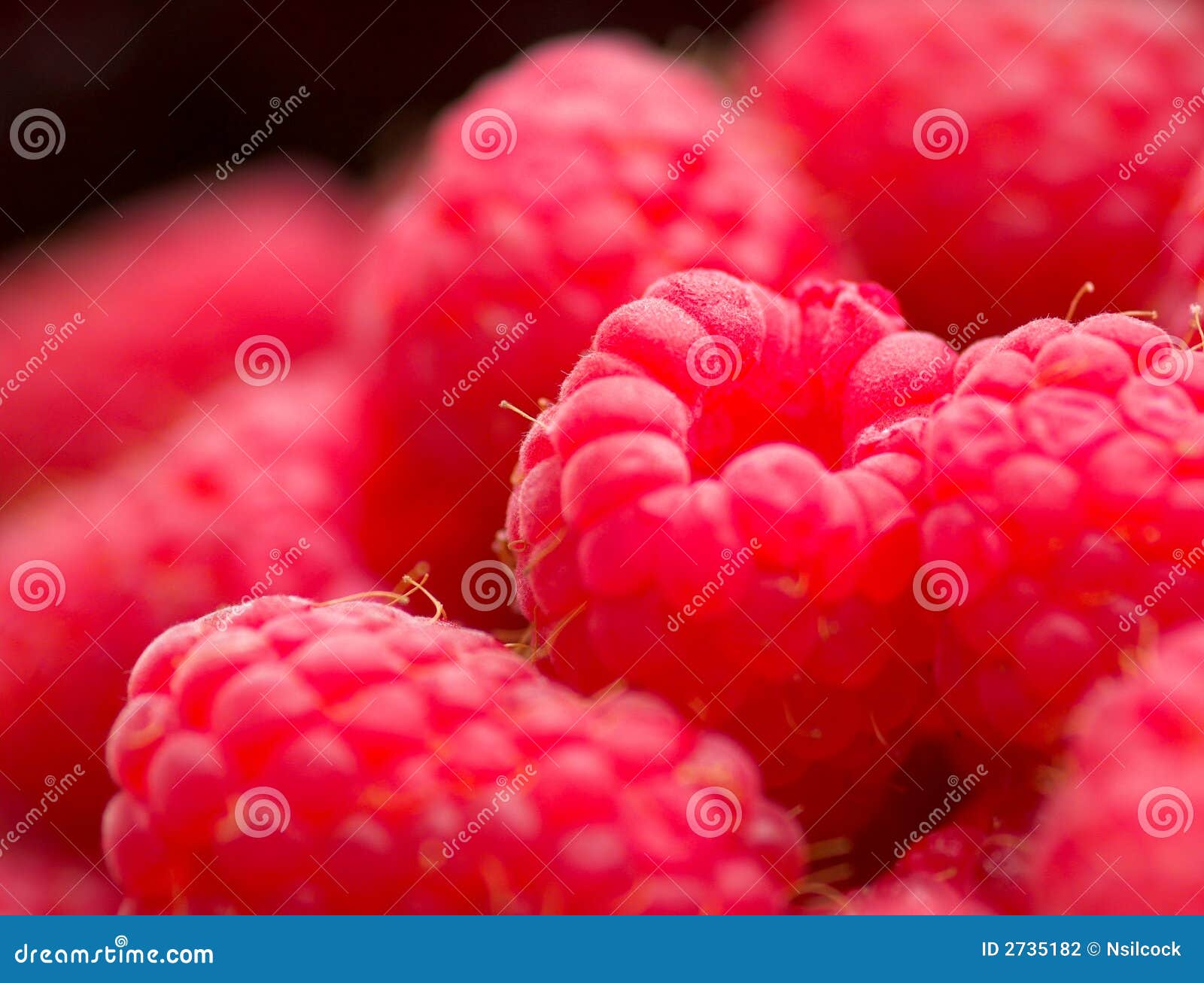 Raspberries stock photo. Image of strawberries, raspberry - 2735182
