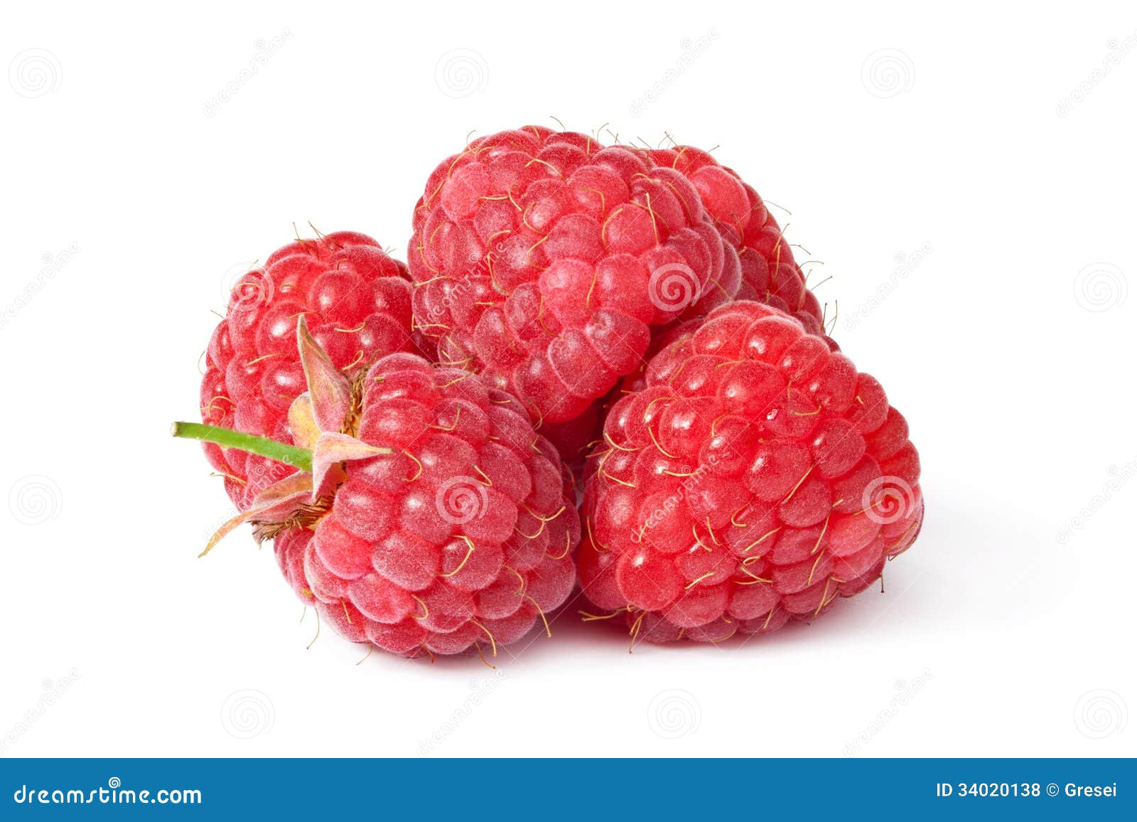 Raspberries stock photo. Image of white, healthy, raspberry - 34020138