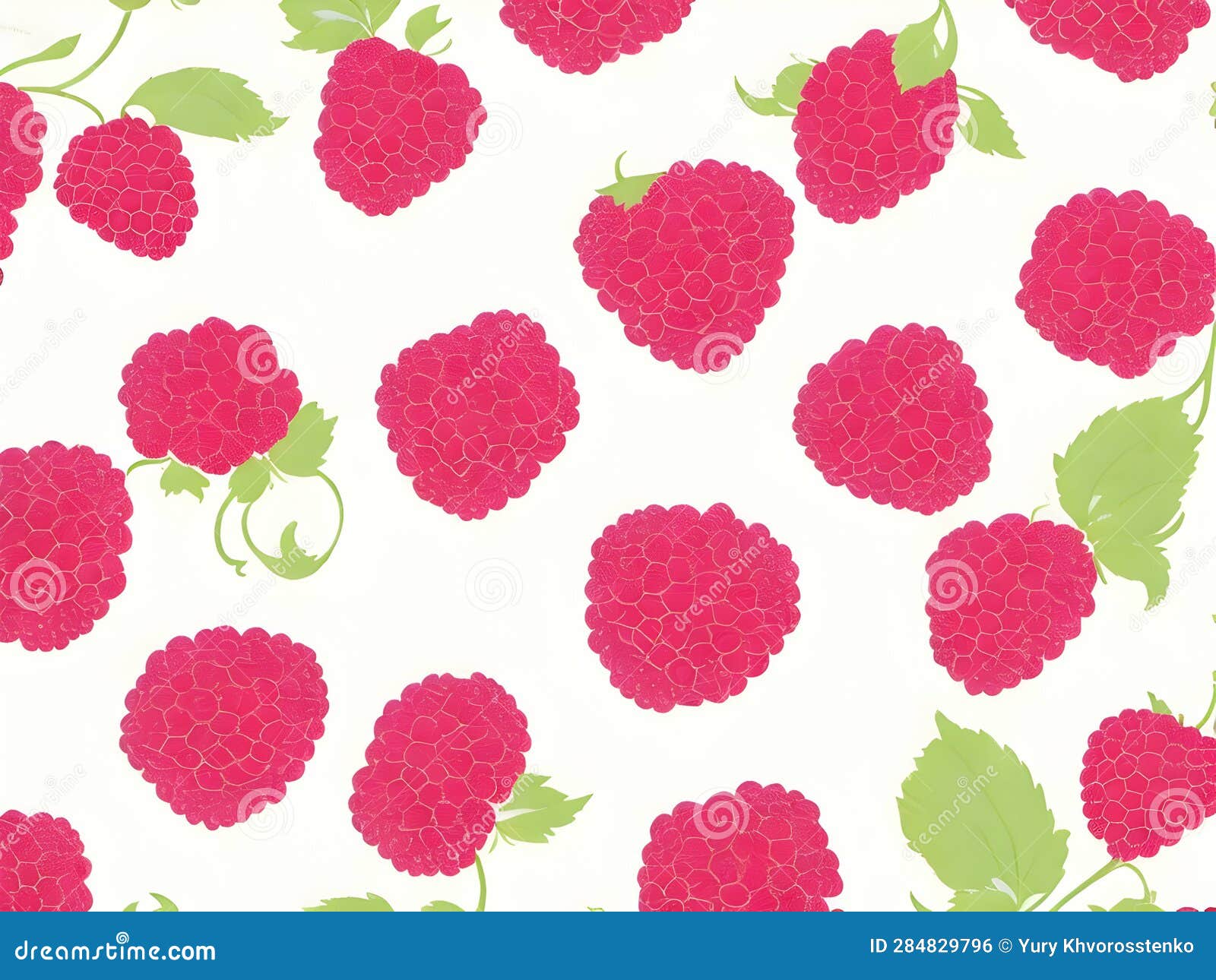 Raspberries. Fruitful Eco Elegance. Minimalist Natural Shapes in Linear ...