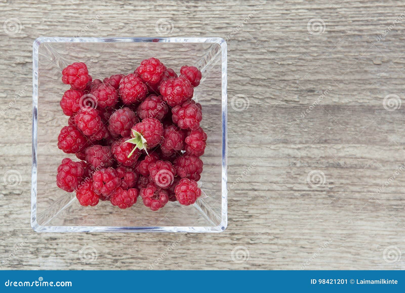 Raspberries in a Glass Bowl. Stock Image - Image of bowl, sweet: 98421201