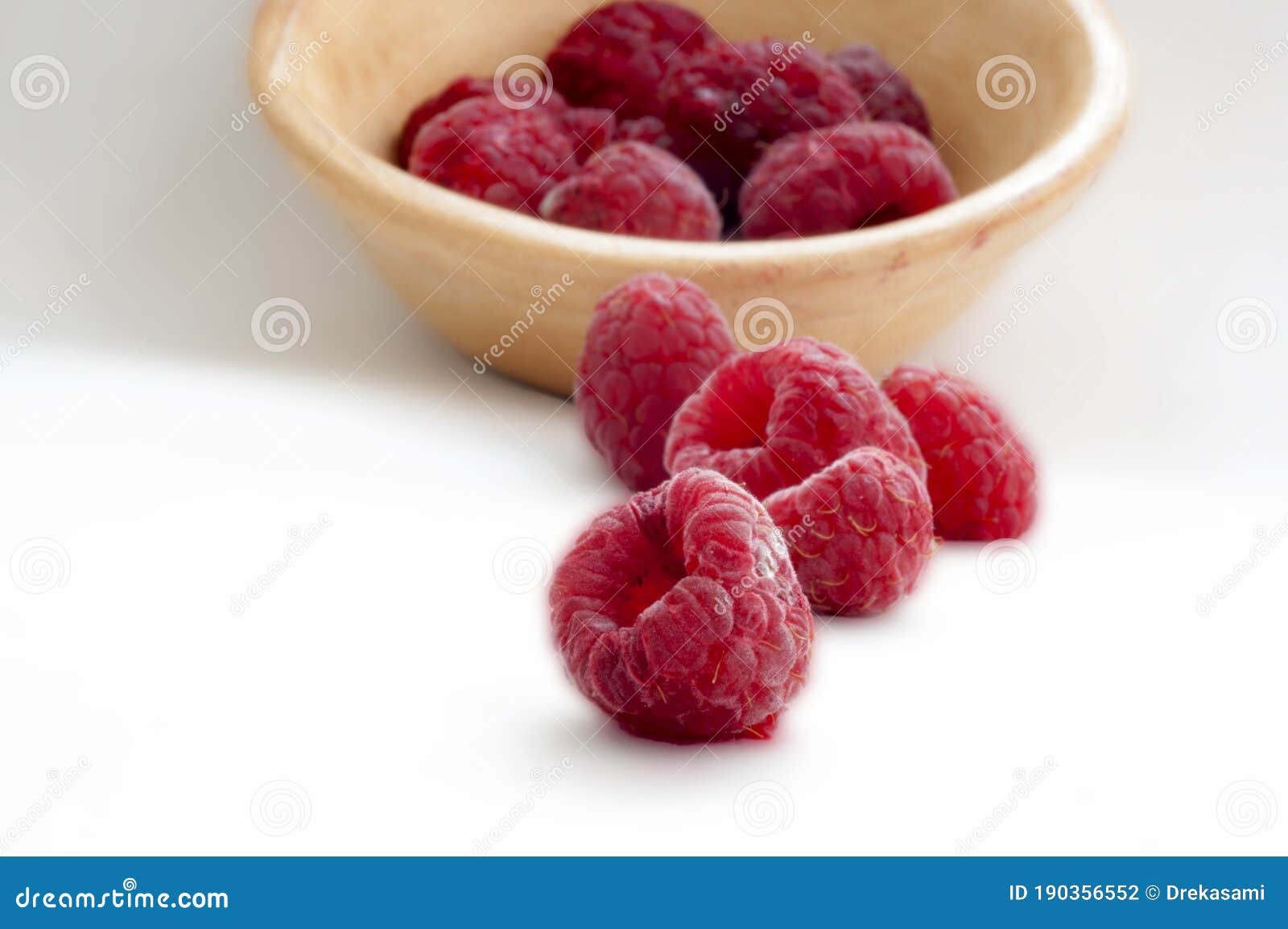 Raspberries stock photo. Image of raspberry, juicy, large - 190356552