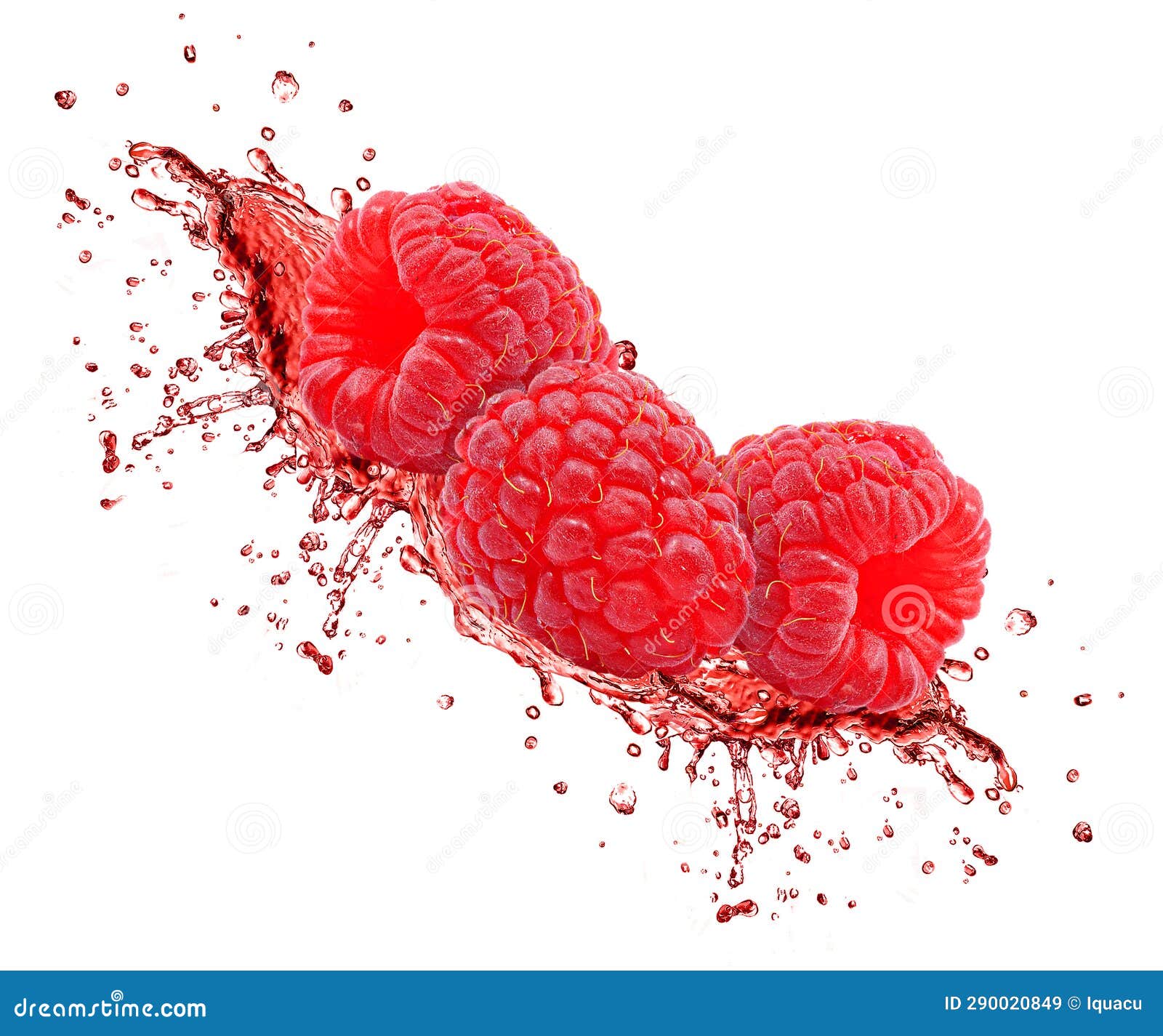 Raspberry splash juice stock image. Image of falling - 290020849