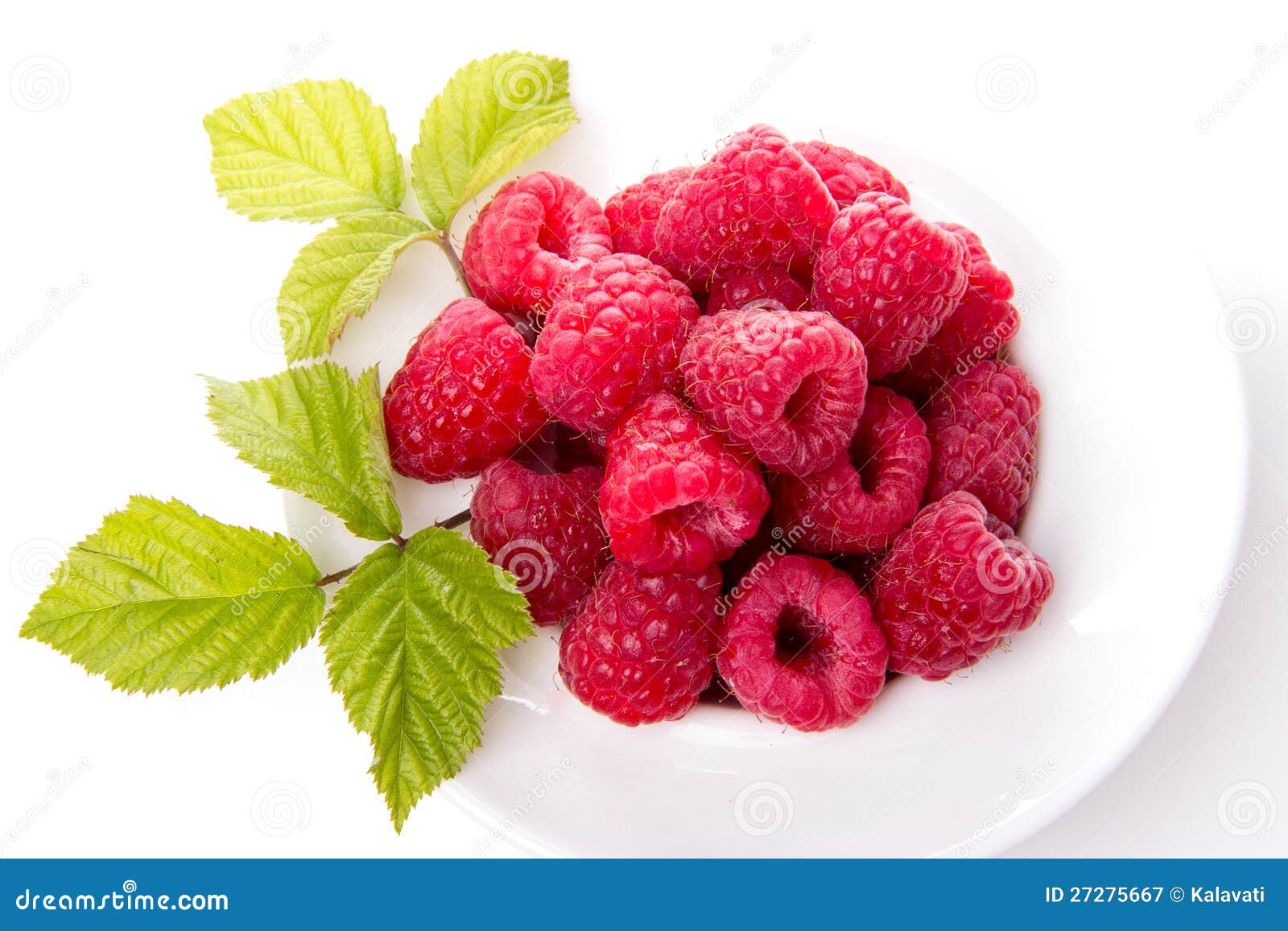 Raspberries on a plate stock image. Image of tasty, saucer - 27275667