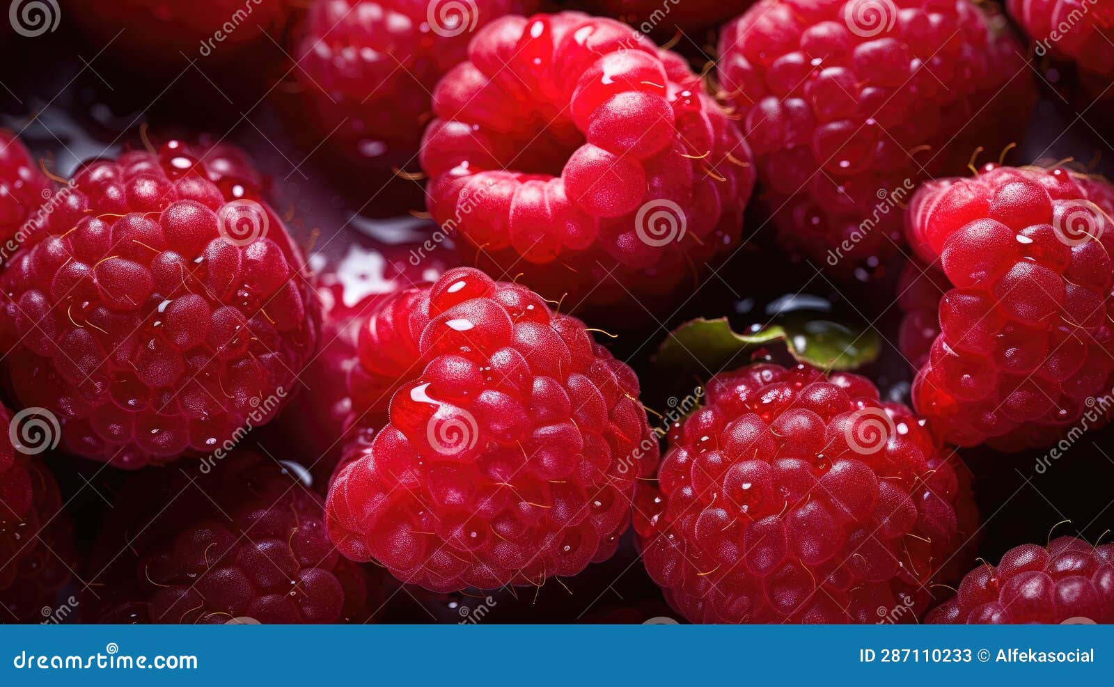 Raspberry background stock illustration. Illustration of green - 287110233
