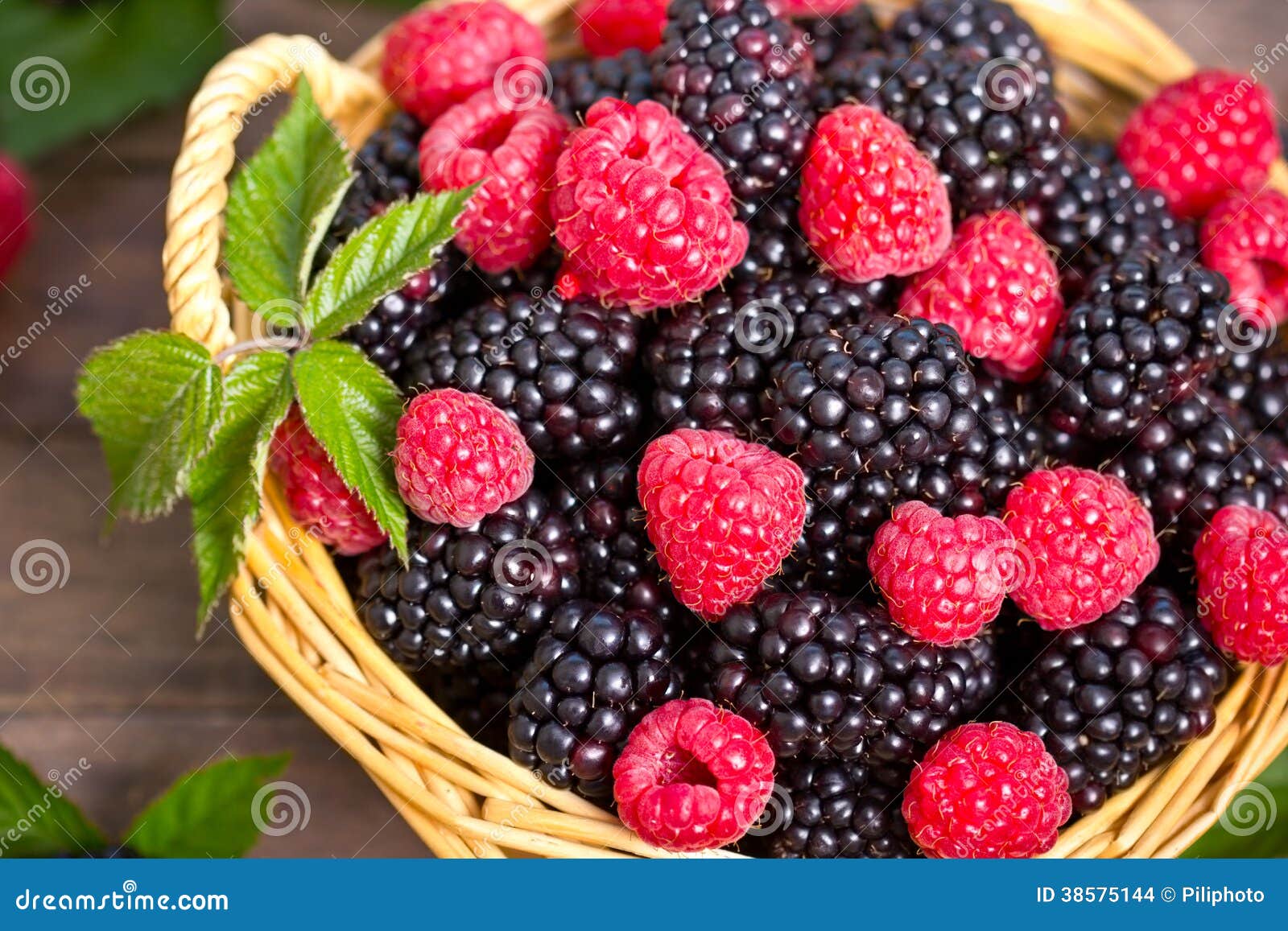 Raspberry and blackberry stock photo. Image of organic - 38575144