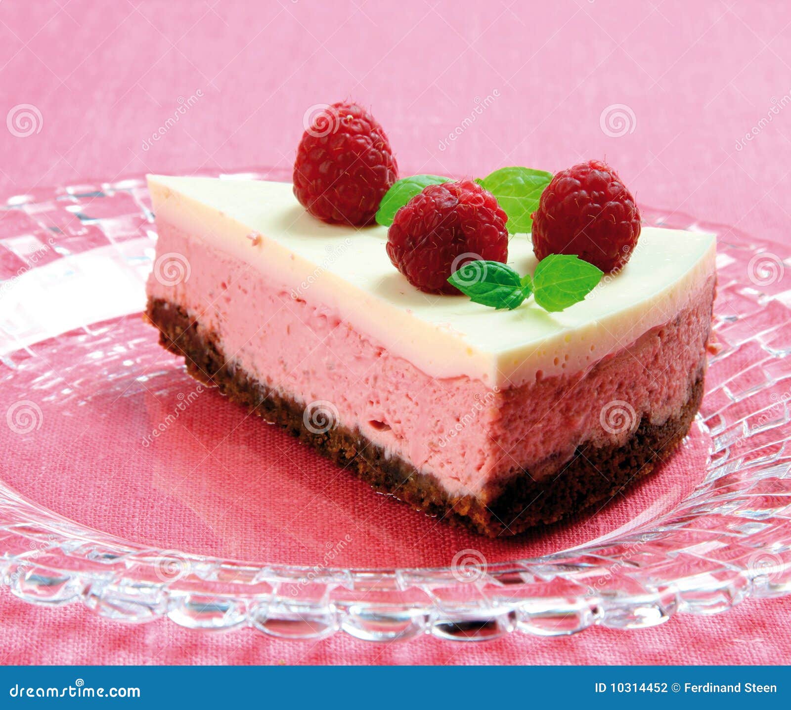 Raspberry cheesecake stock photo. Image of elegance, cheese - 10314452