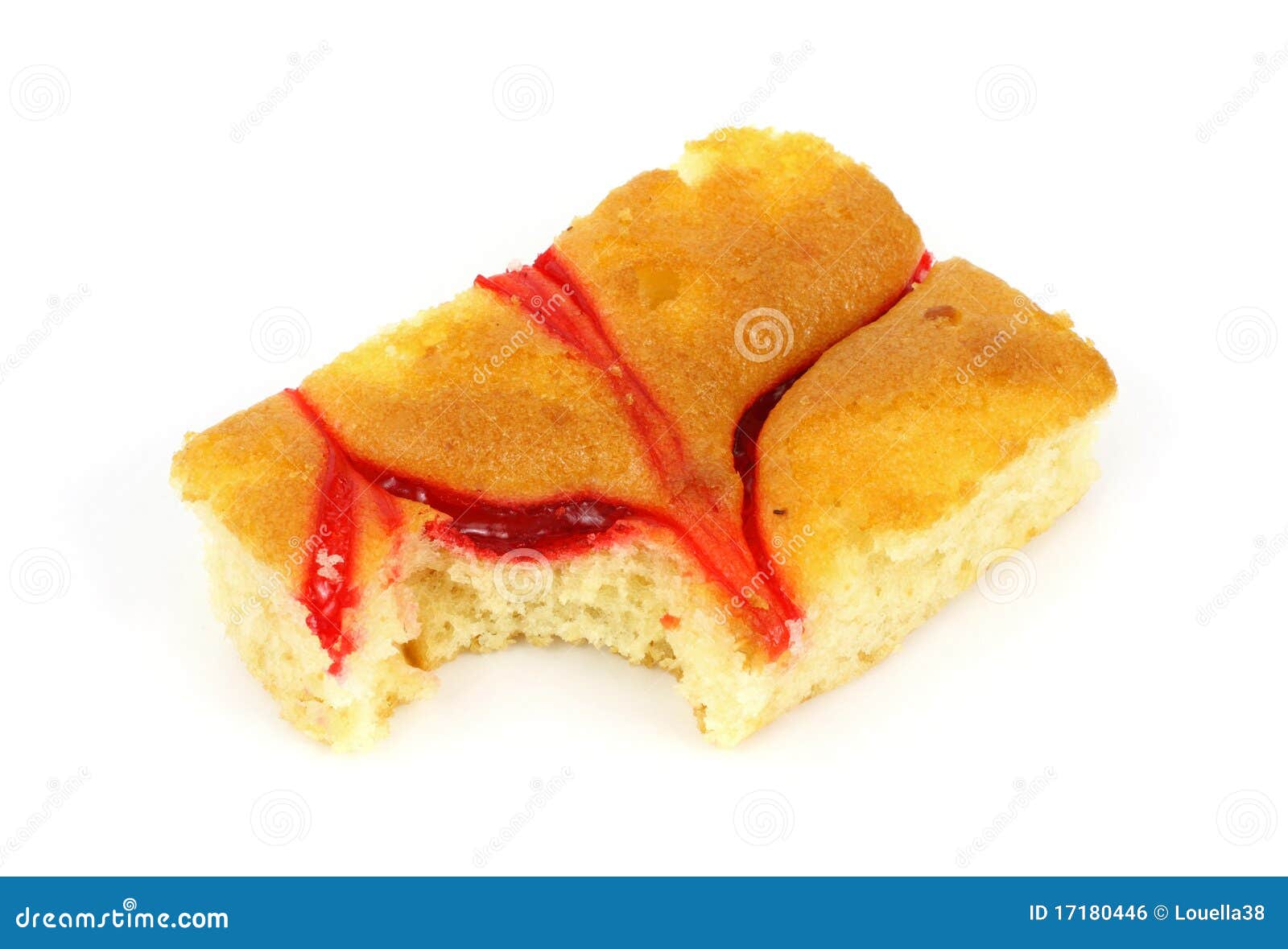Raspberry Cheesecake Slice Bite Stock Photo - Image of moist, crust ...