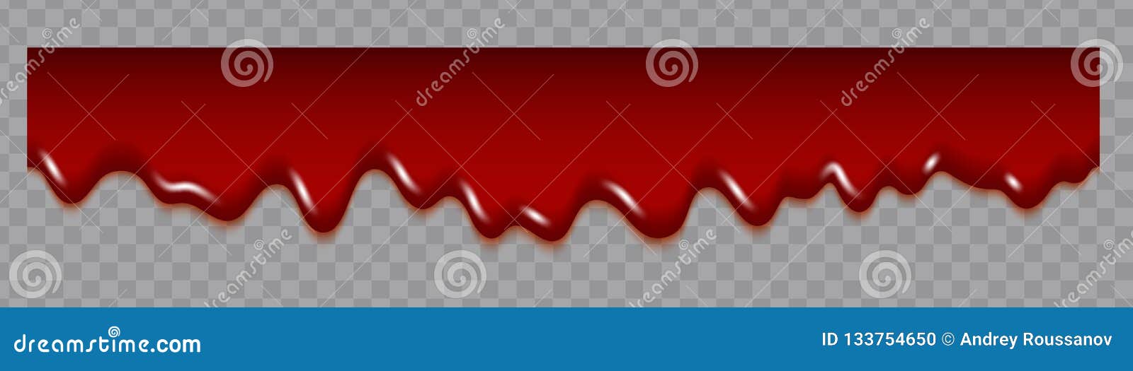 Raspberry, Cherry or Strawberry Dripping Sweet Jam. Seamless Liq Stock ...