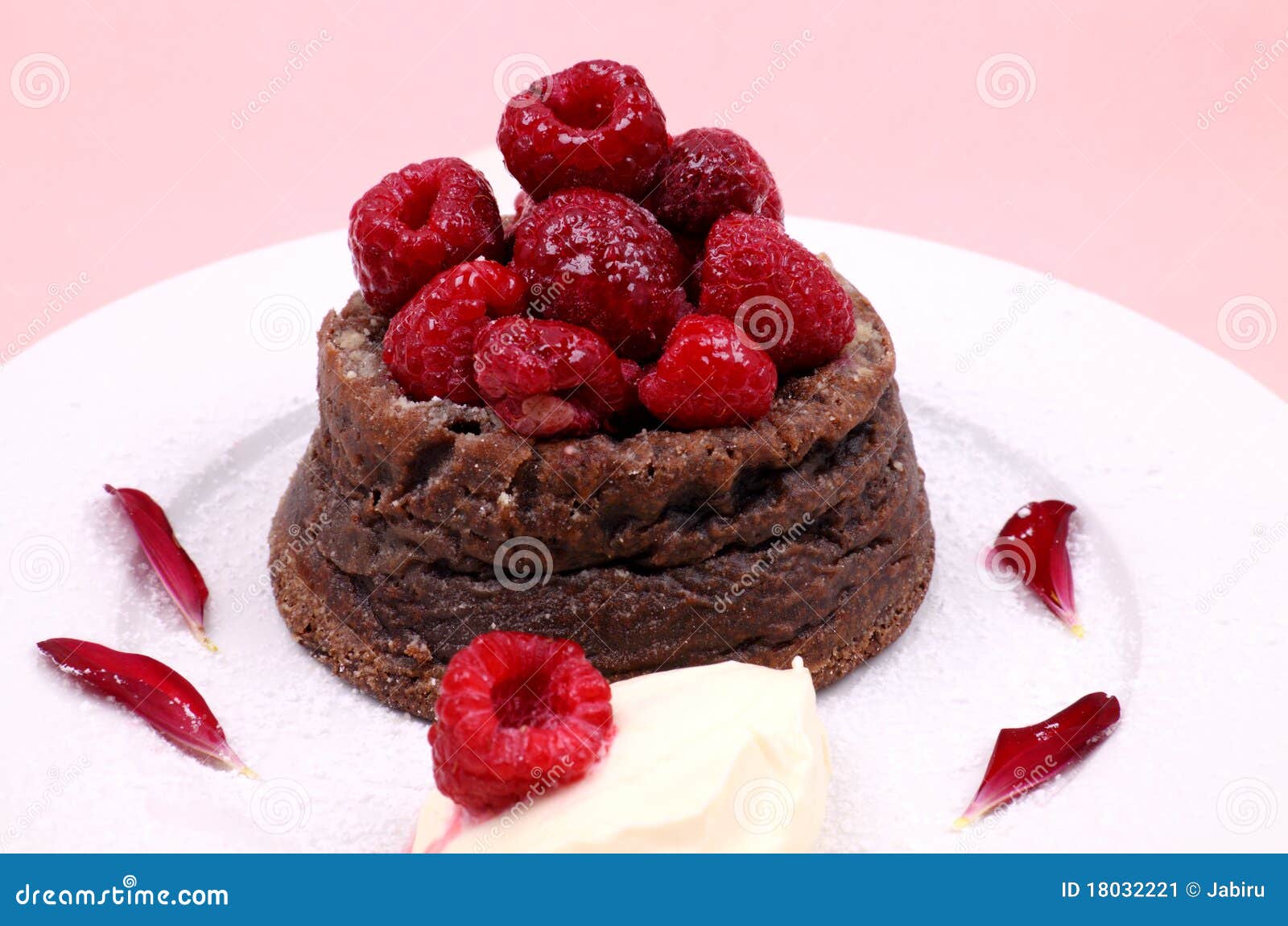 Raspberry Chocolate Dessert Stock Image - Image of culinary, layers ...