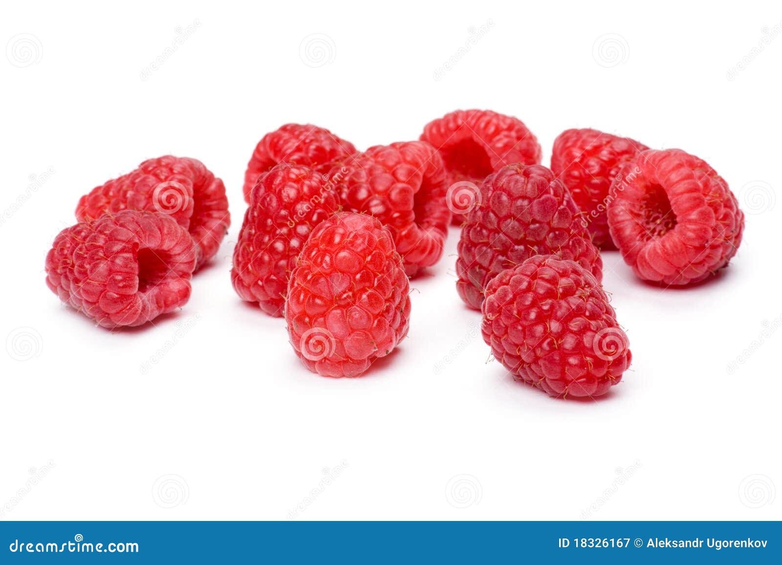 Raspberry Close Up Macro On A Wood Background. Nature Background. Fresh ...
