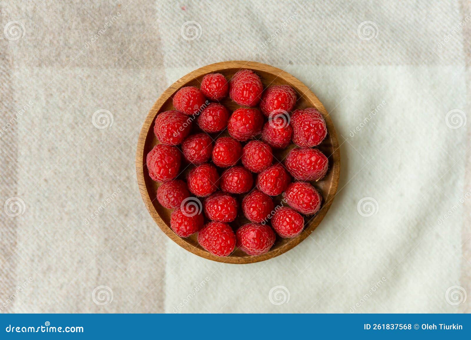 Raspberry Close-up on a Beautiful Stand, Summer Fruit. Stock Photo ...