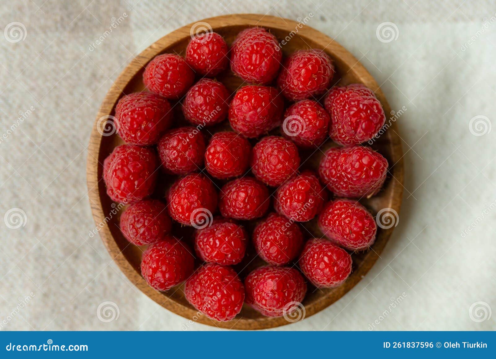 Raspberry Close-up on a Beautiful Stand, Summer Fruit. Stock Photo ...
