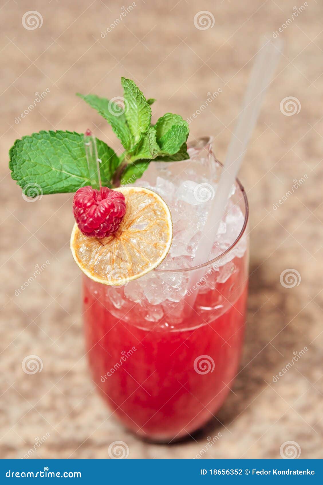 Raspberry cocktail stock photo. Image of bright, soda - 18656352