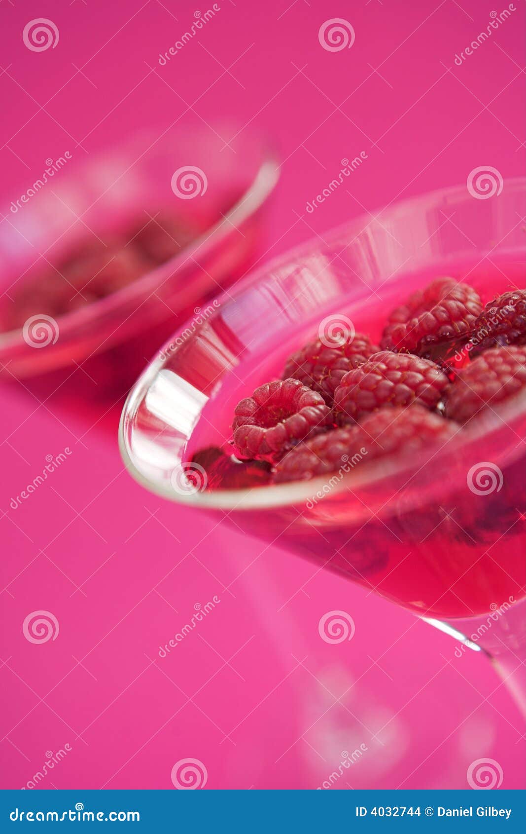 Raspberry Cosmopolitan Cocktails Stock Photo - Image of martini, glass ...