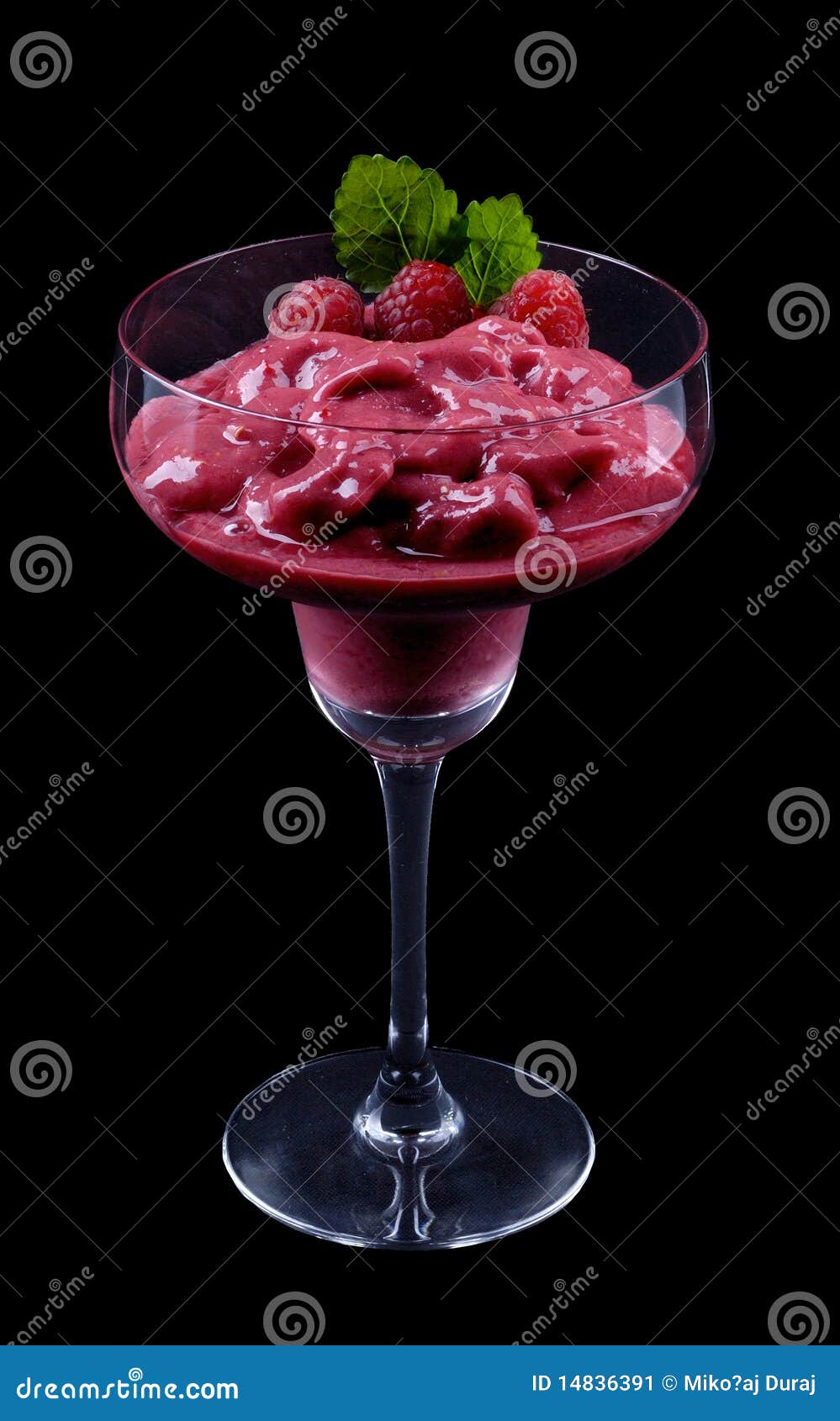 Raspberry cream stock image. Image of raspberry, delicious - 14836391