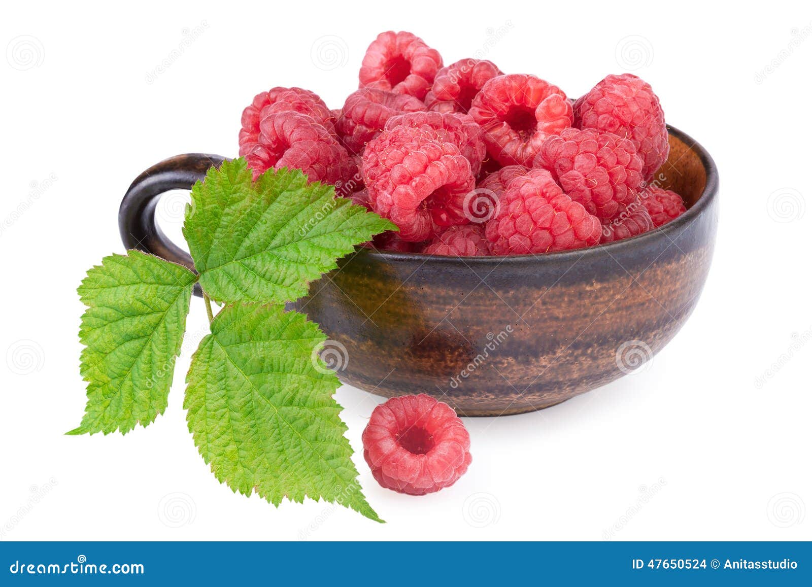 Raspberry in a cup stock photo. Image of background, cooking - 47650524