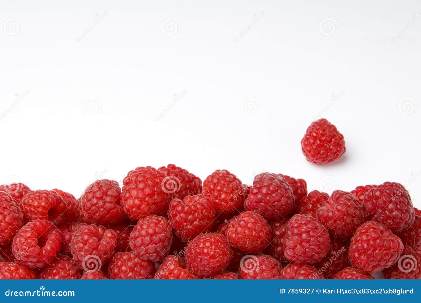 Raspberry Frame stock image. Image of vegetarian, copy - 7859327