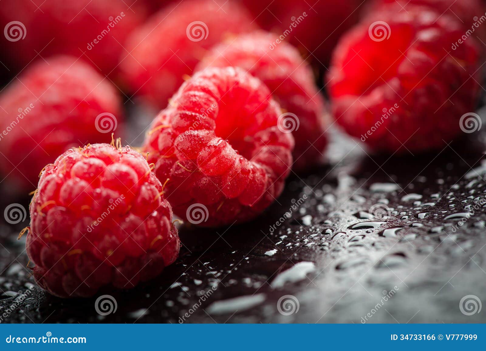 Raspberry stock photo. Image of large, closeup, freshness - 34733166