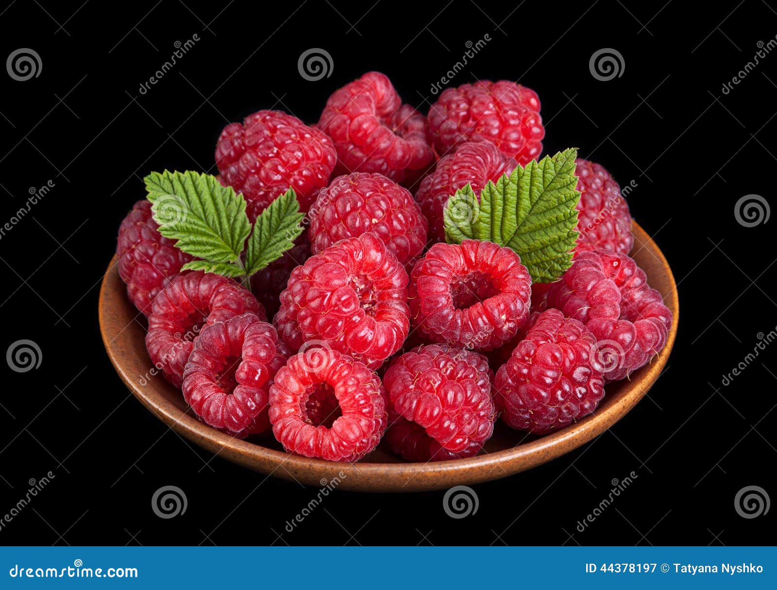 Raspberry fruit in plate stock image. Image of ingredient - 44378197