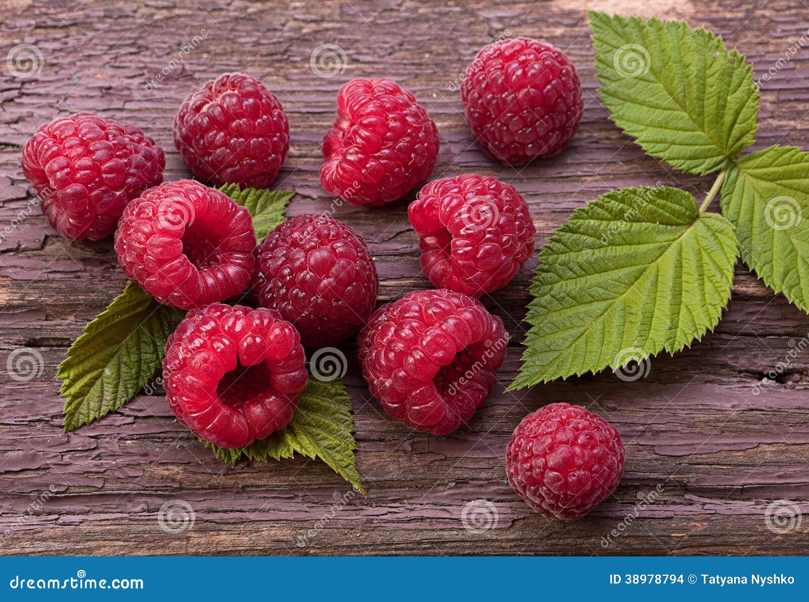 Raspberry fruit on wood stock photo. Image of organic - 38978794
