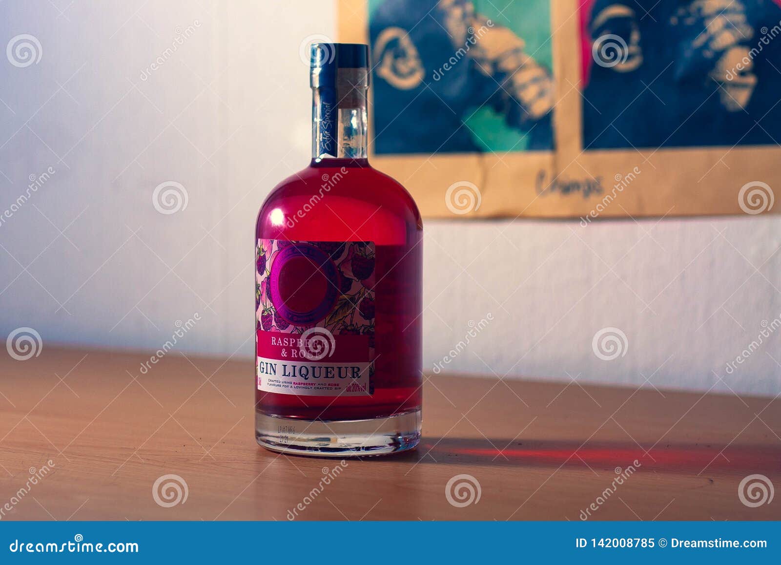 Get Your Summer Time Jam on with this Raspberry & Rose Bottle of Gin ...