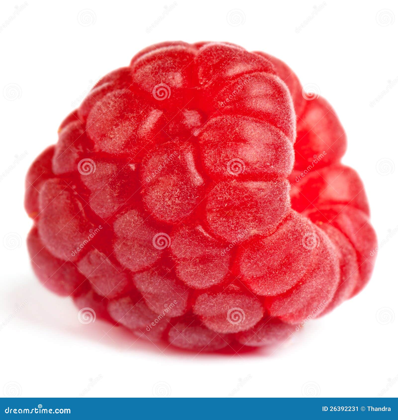 Raspberry Isolated on White Stock Image - Image of refreshment ...