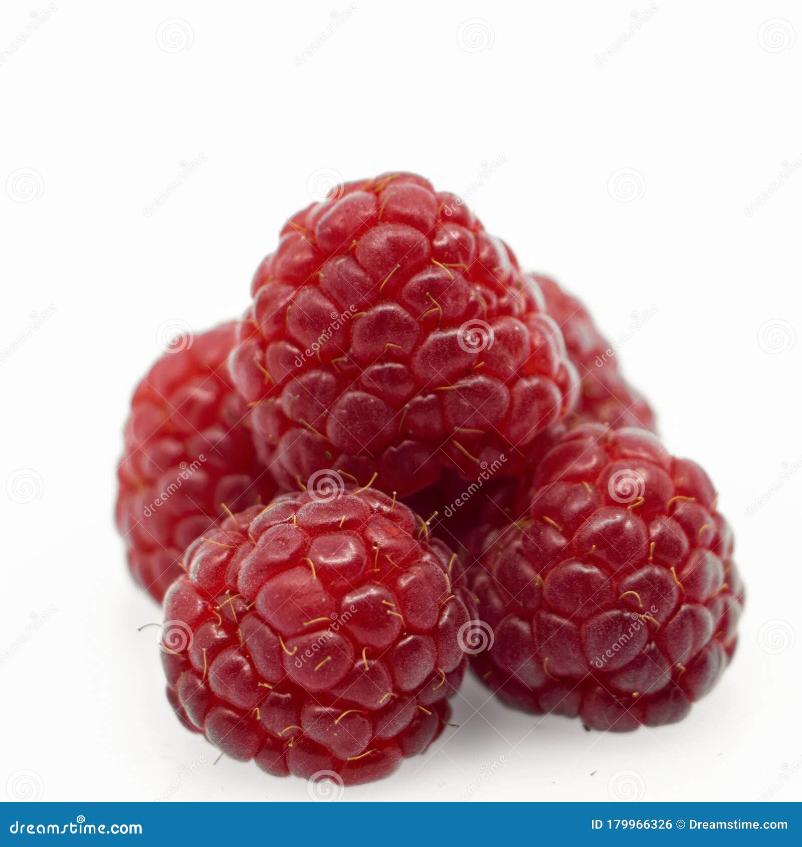 Raspberry. Raspberry Isolated Stock Photo - Image of juicy, berry ...