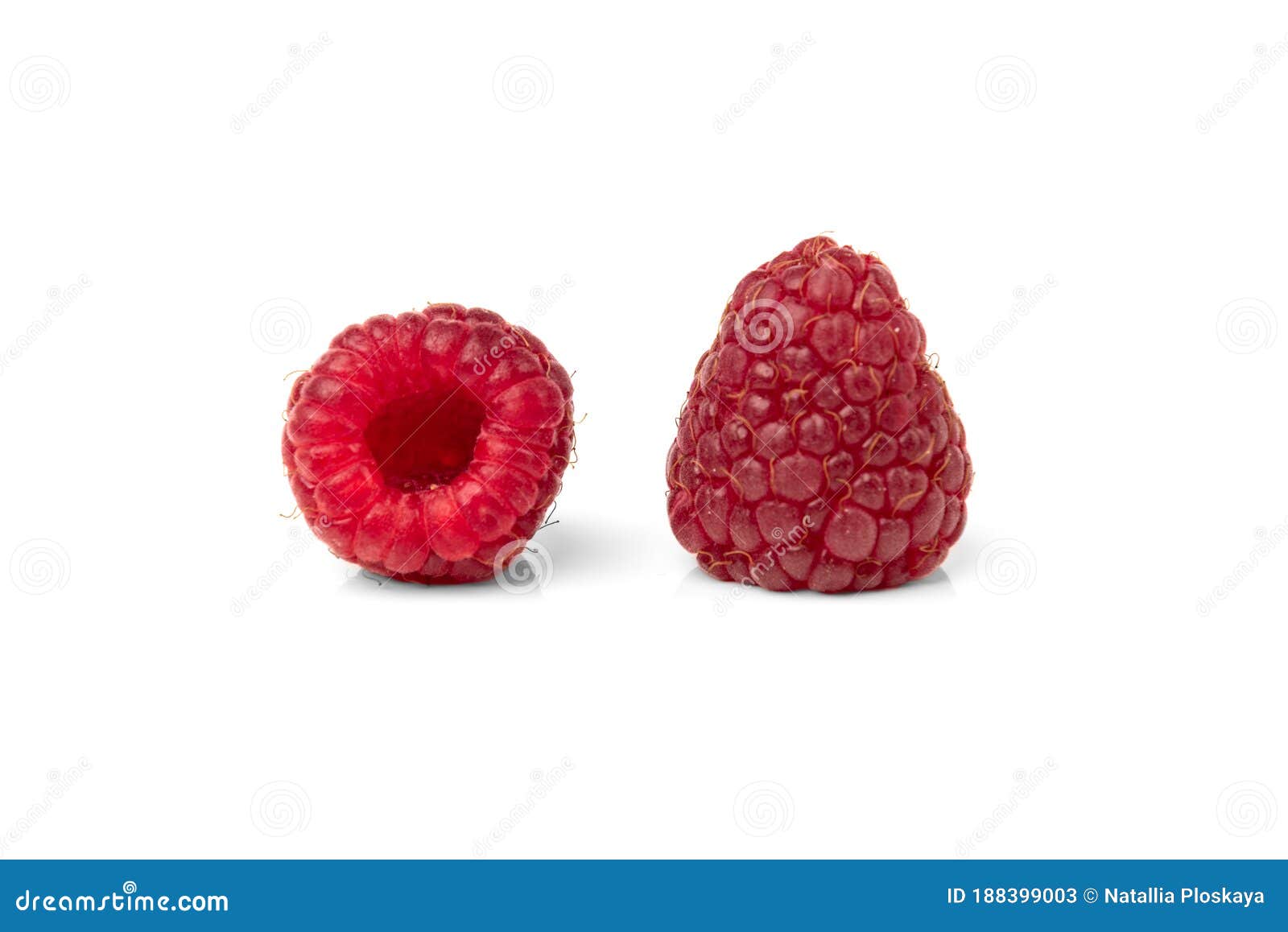 Raspberry Isolated on White Background Stock Image - Image of fresh ...