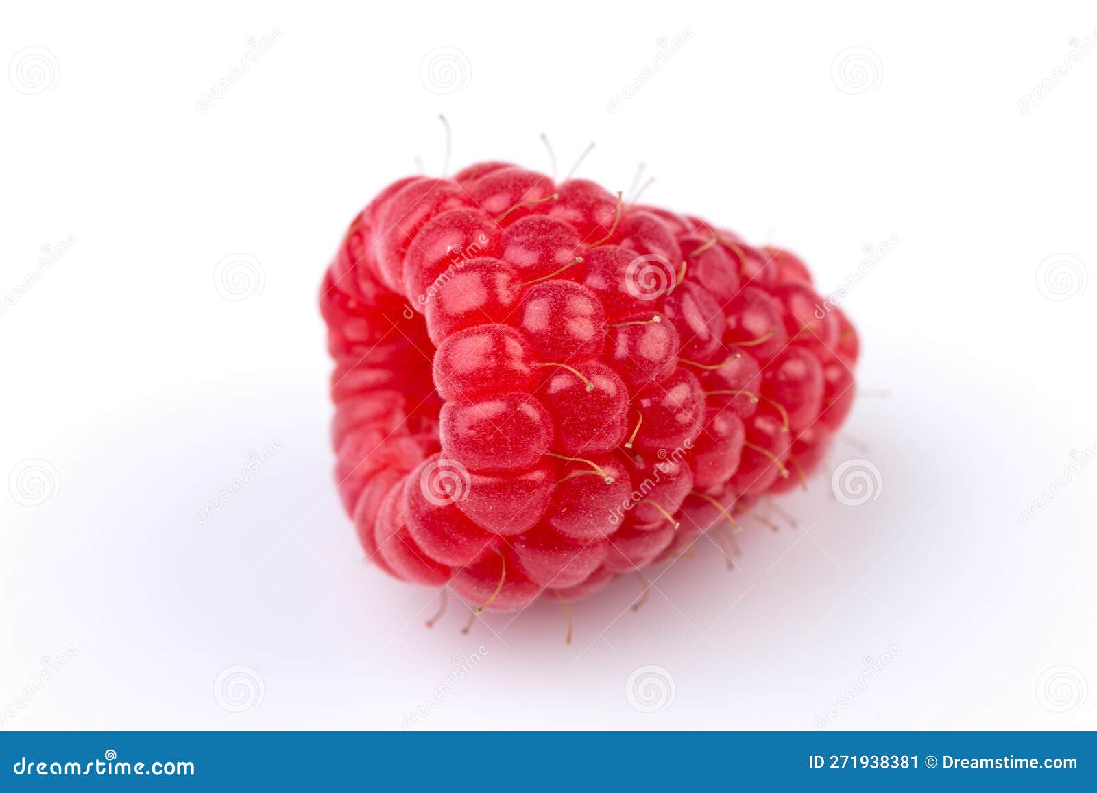 Raspberry Isolated on White Background Stock Image - Image of isolated ...