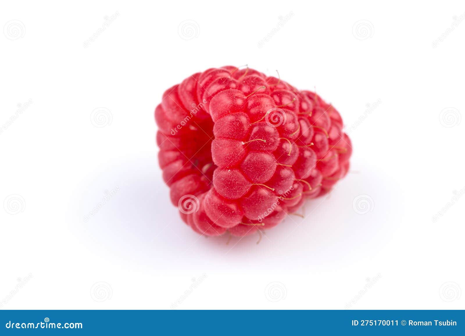 Raspberry Isolated on White Background Stock Image - Image of fruit ...