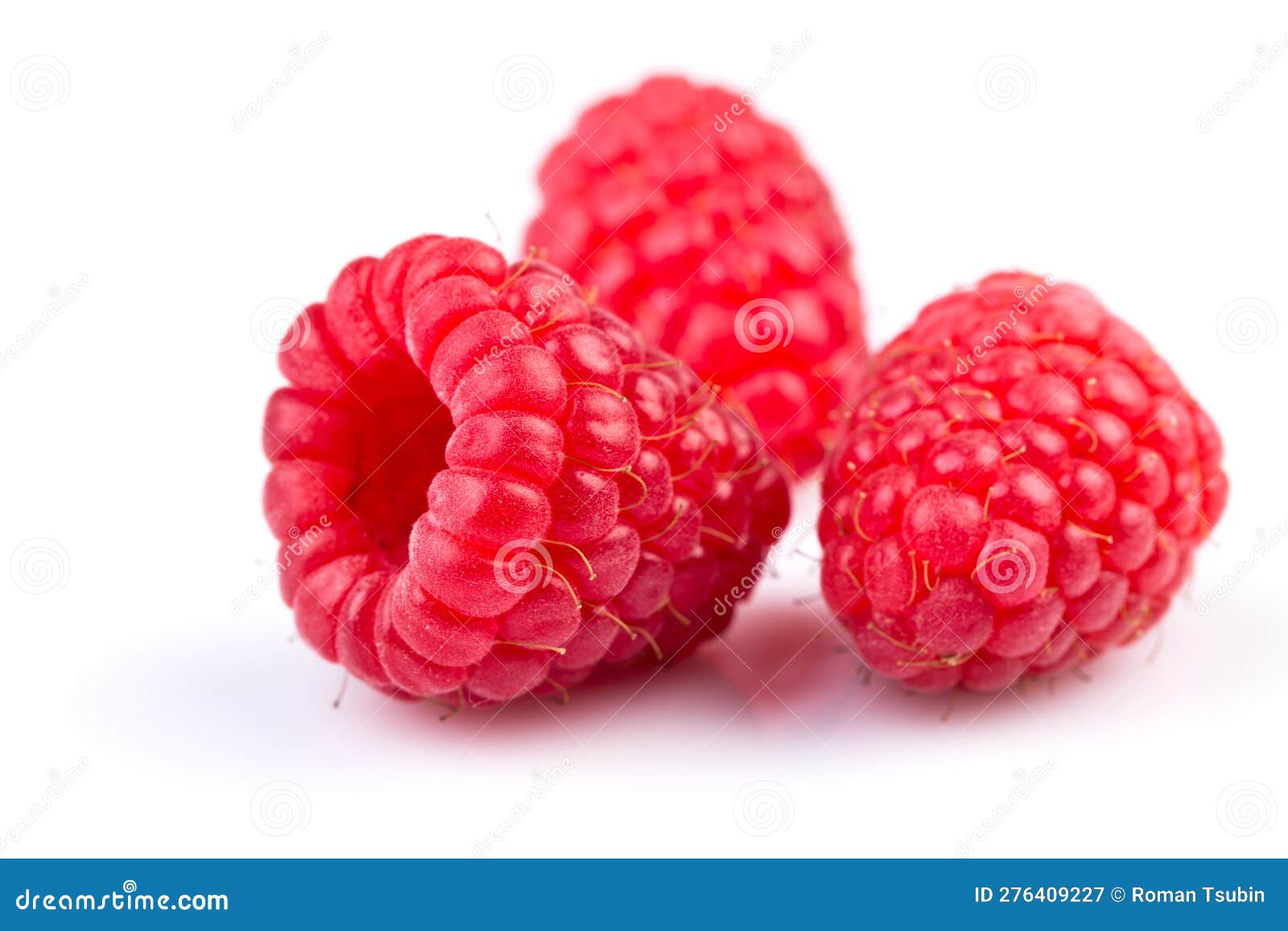 Raspberry Isolated on White Background Stock Image - Image of organic ...