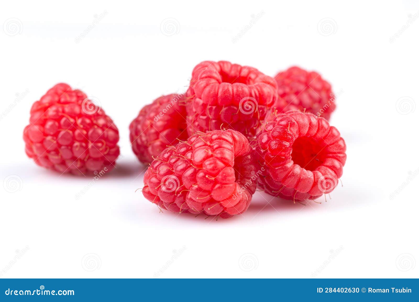 Raspberry Isolated on White Background Stock Photo - Image of ripe ...