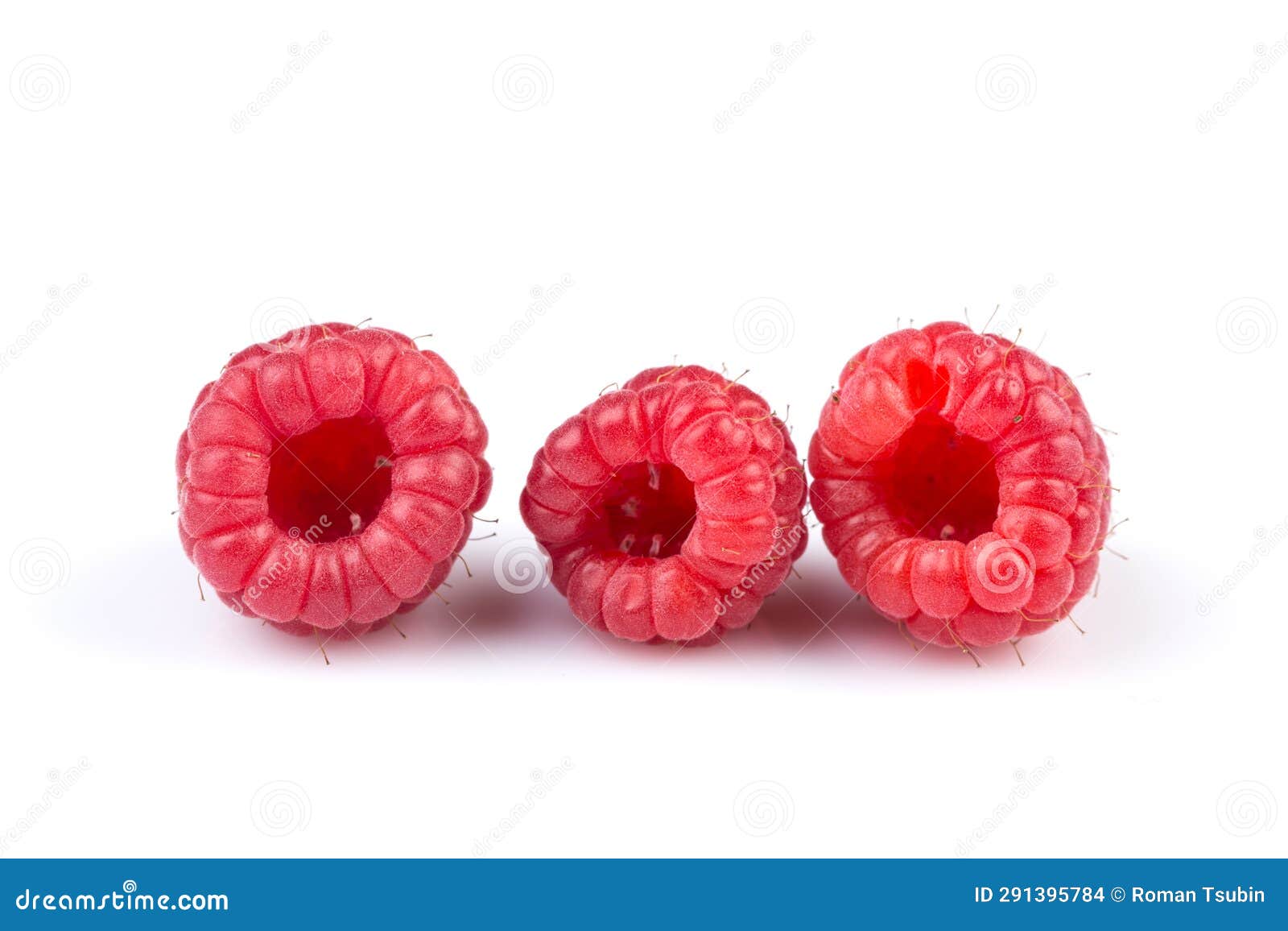 Raspberry Isolated on White Background Stock Photo - Image of vibrant ...