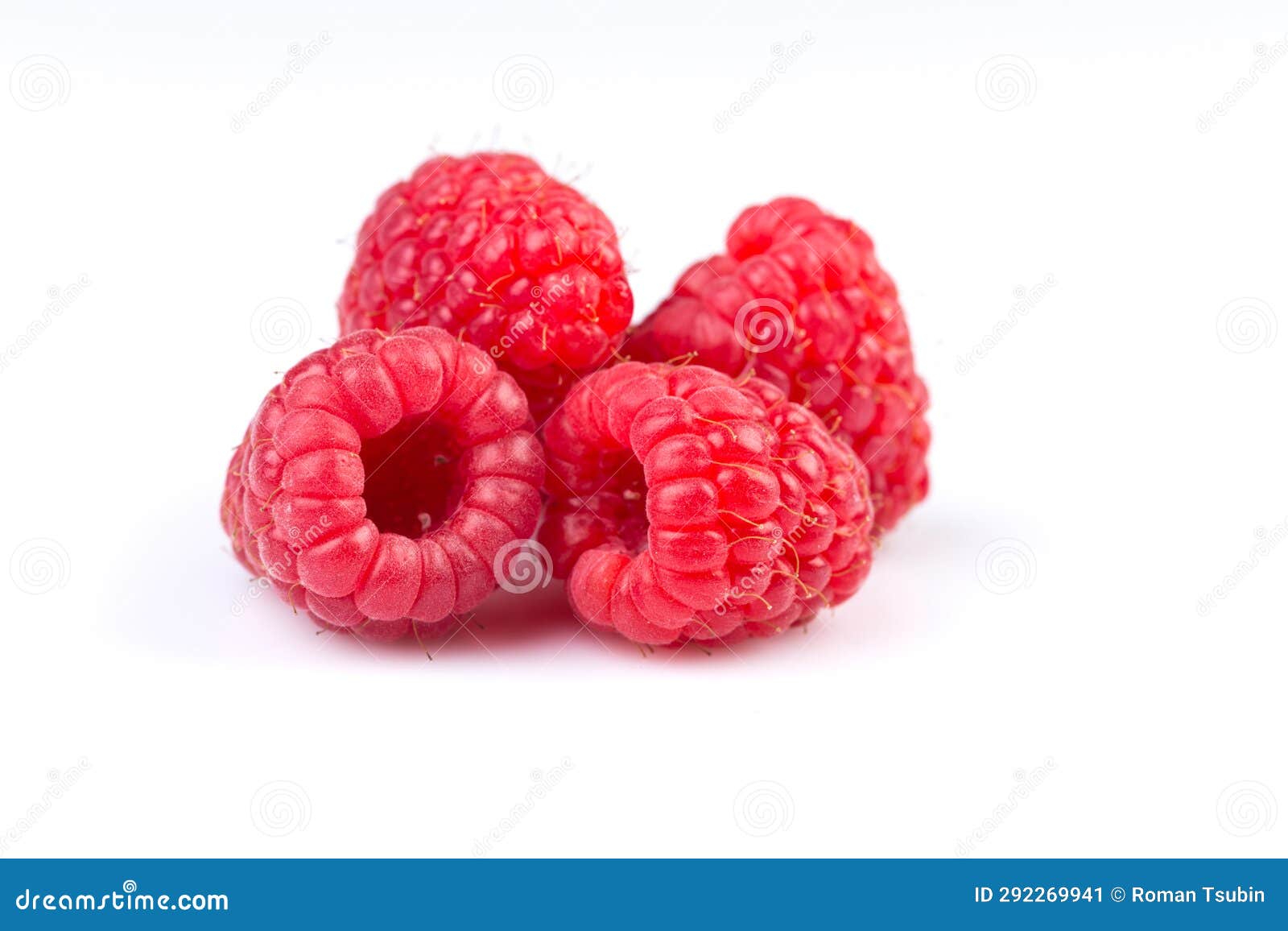 Raspberry Isolated on White Background Stock Image - Image of ripe ...