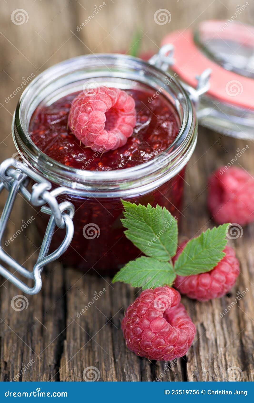 Raspberry jam stock photo. Image of raspberries, farming - 25519756