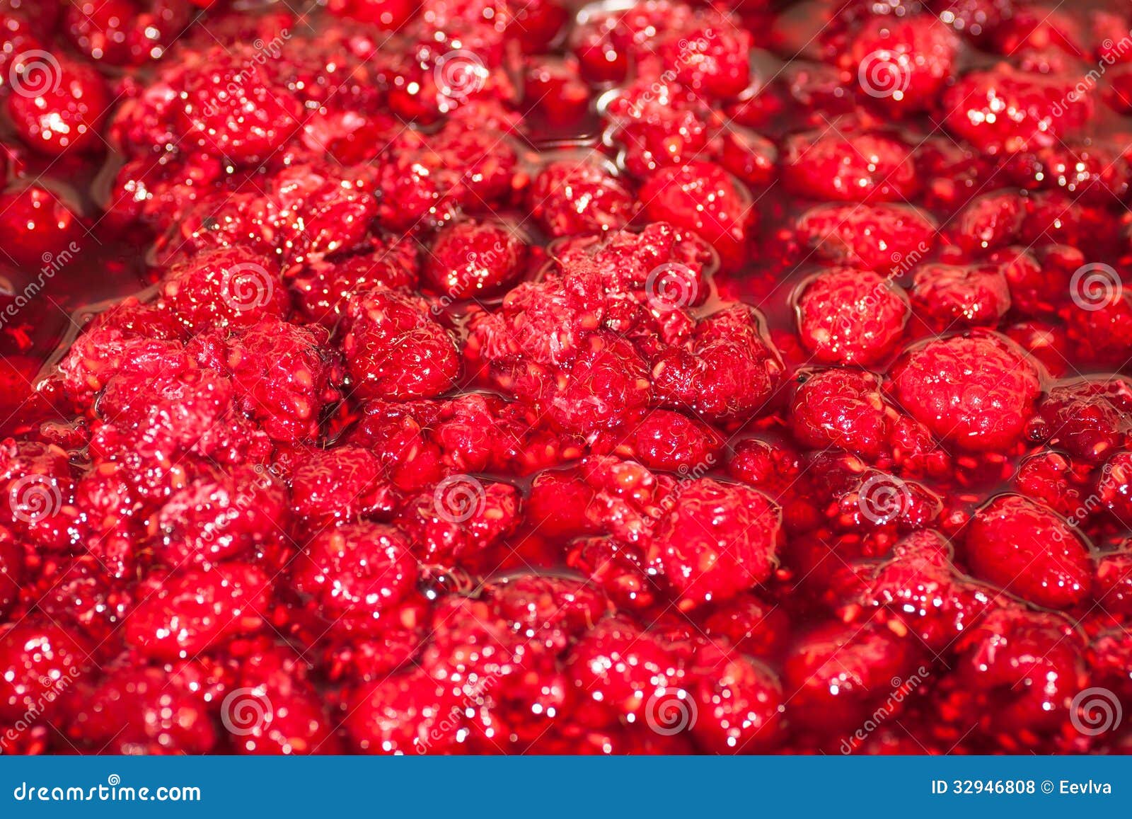 Raspberry jam. stock photo. Image of texture, breakfast - 32946808