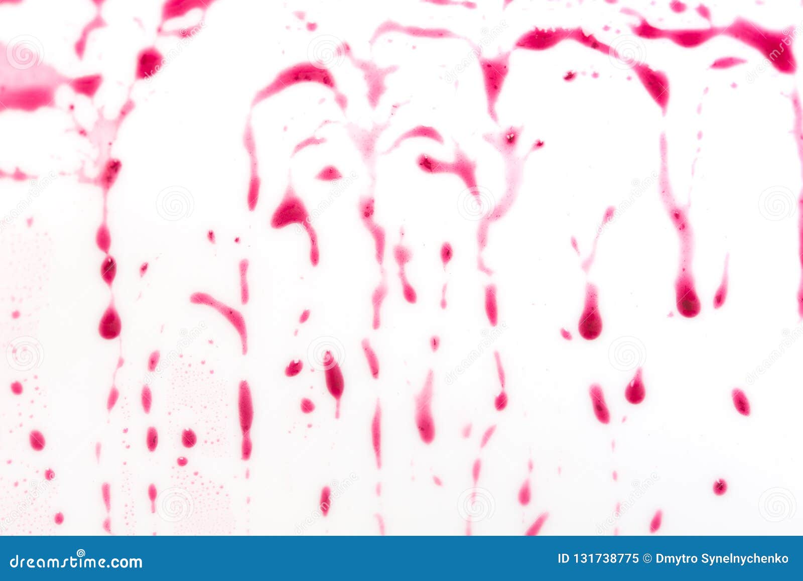 Raspberry Jam Drops on Macro. Abstract Background of Jam Stock Image ...