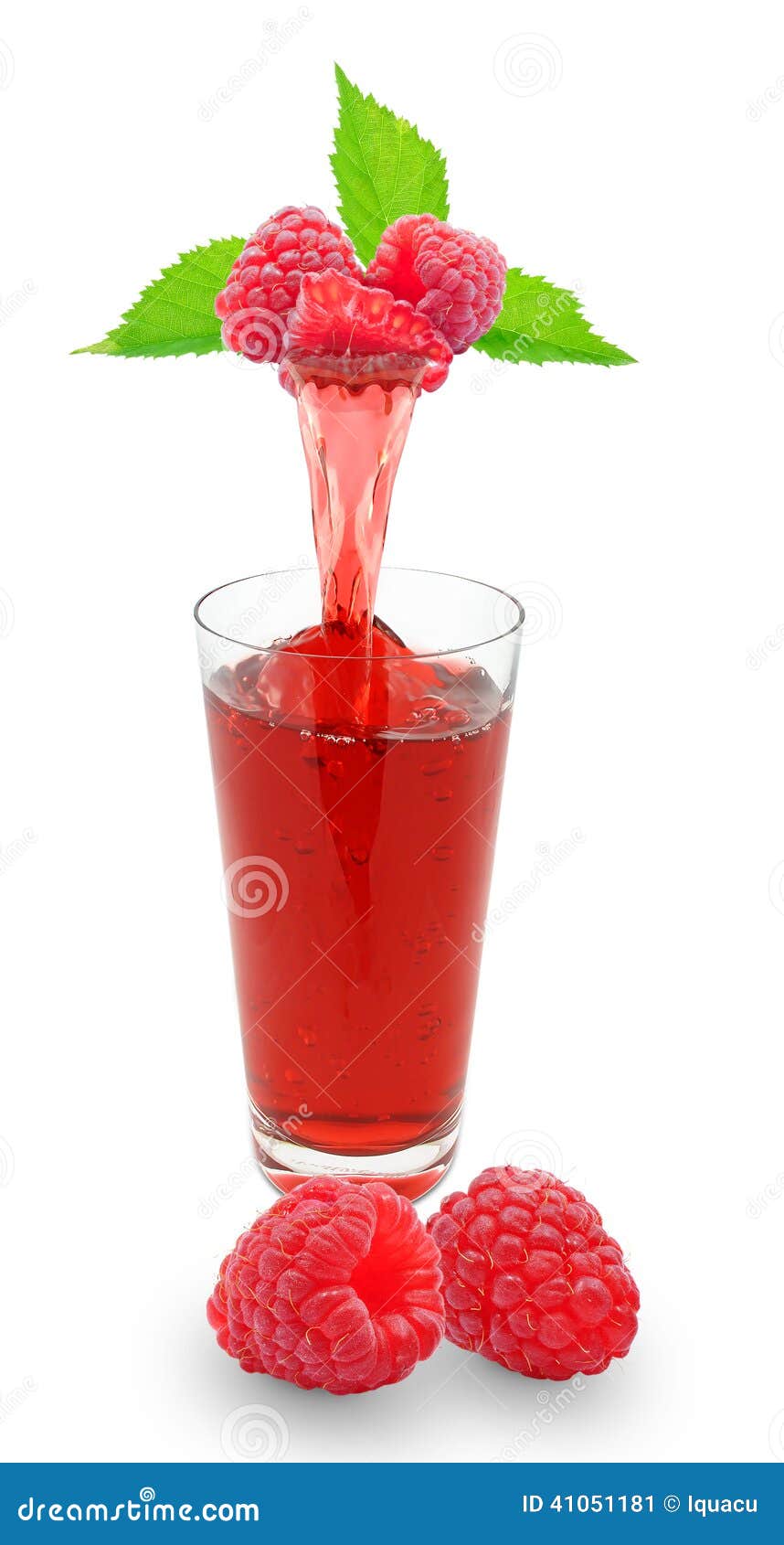 Raspberry juice stock image. Image of life, isolated - 41051181