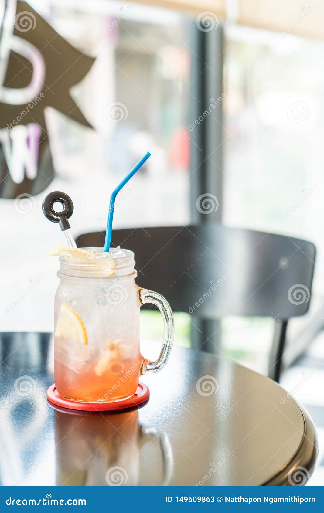 Raspberry and Lemon Soda Glass Stock Image - Image of detox, summer ...