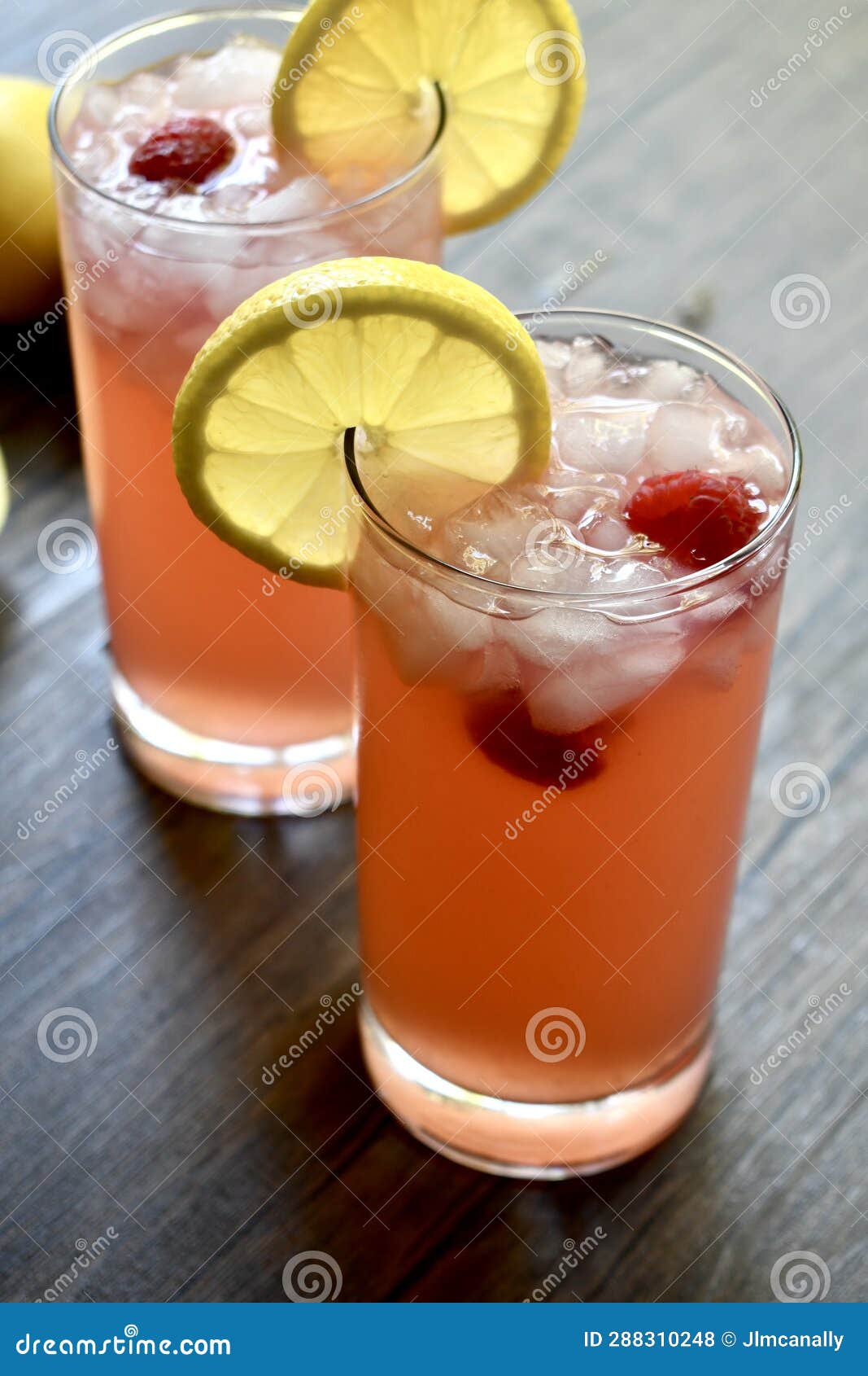 Raspberry lemonade stock photo. Image of drinks, summer - 288310248