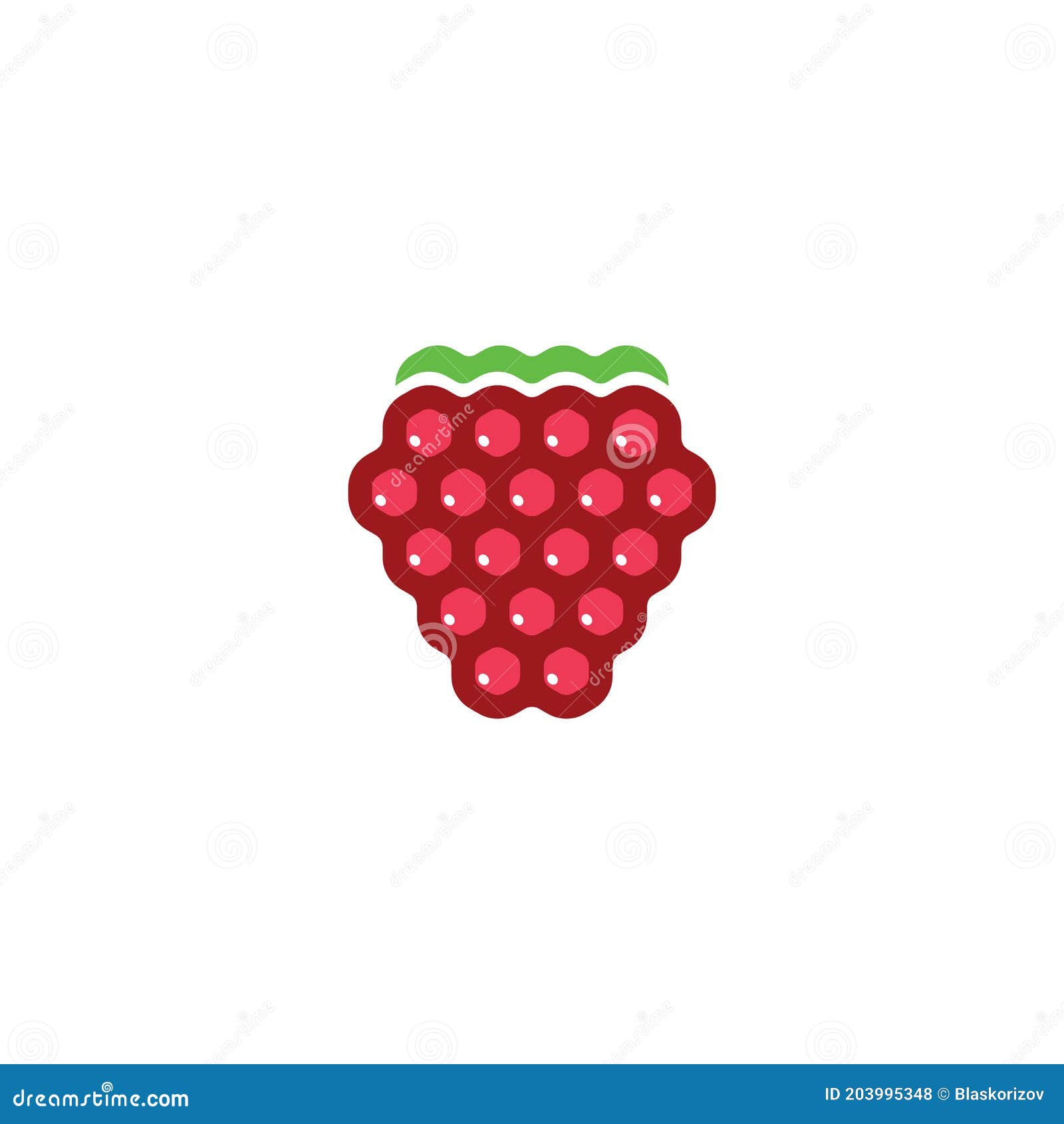 Raspberry Logo Icon Vector Design Symbol Stock Vector - Illustration of ...