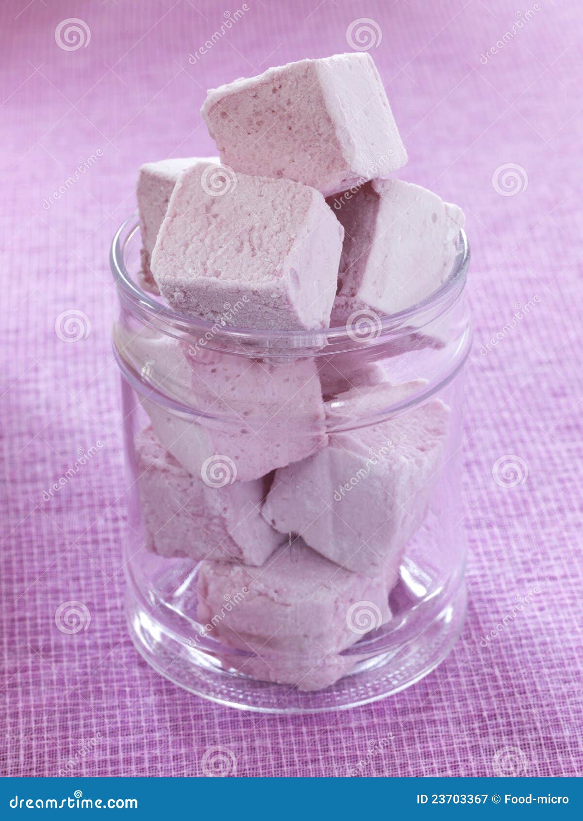 Raspberry marshmallows stock image. Image of marshmallow - 23703367
